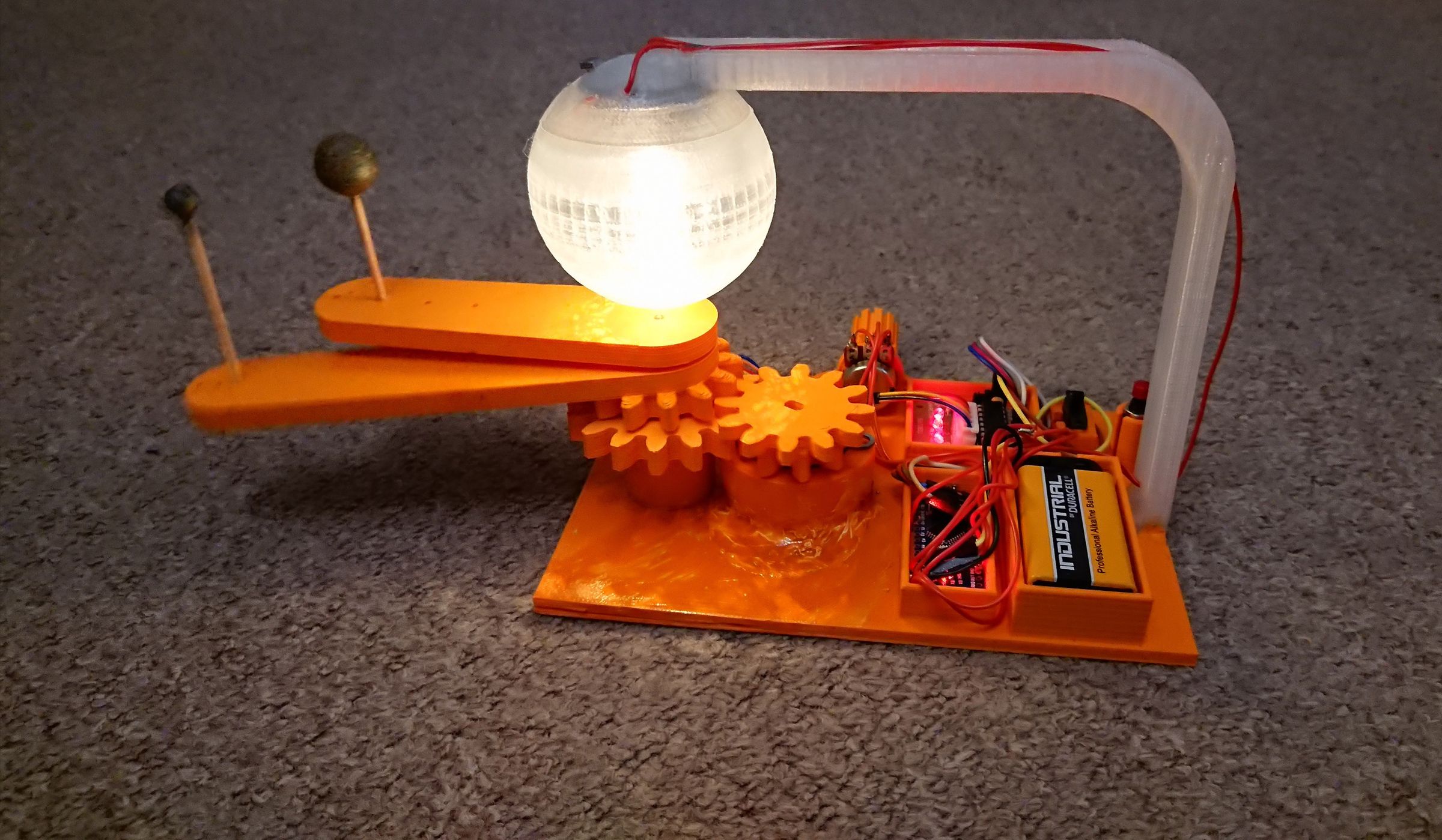 Exoplanet Transit Demo Apparatus : 7 Steps (with Pictures) - Instructables