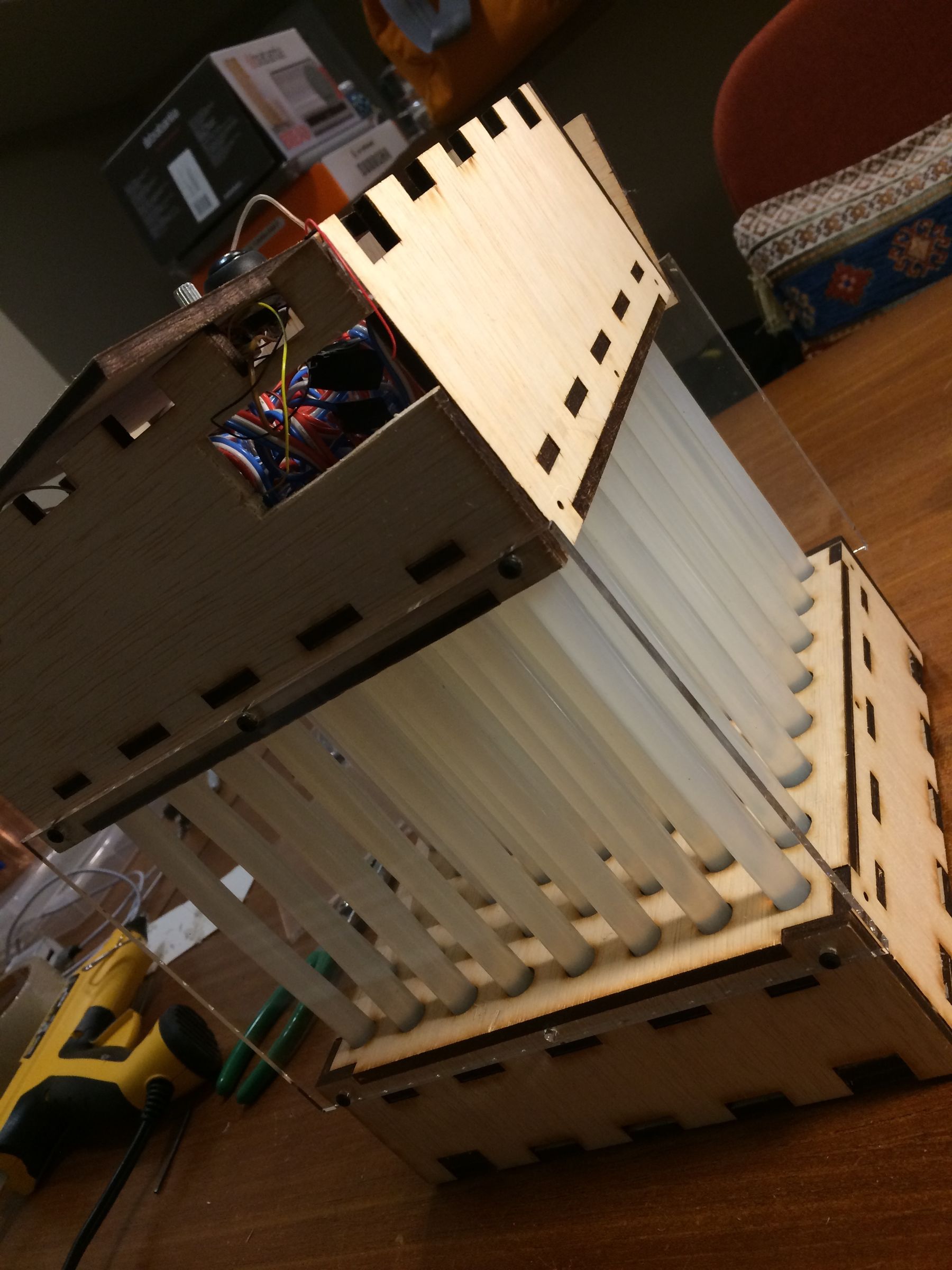 "Fiber Optic" LED Matrix : 9 Steps (with Pictures) - Instructables