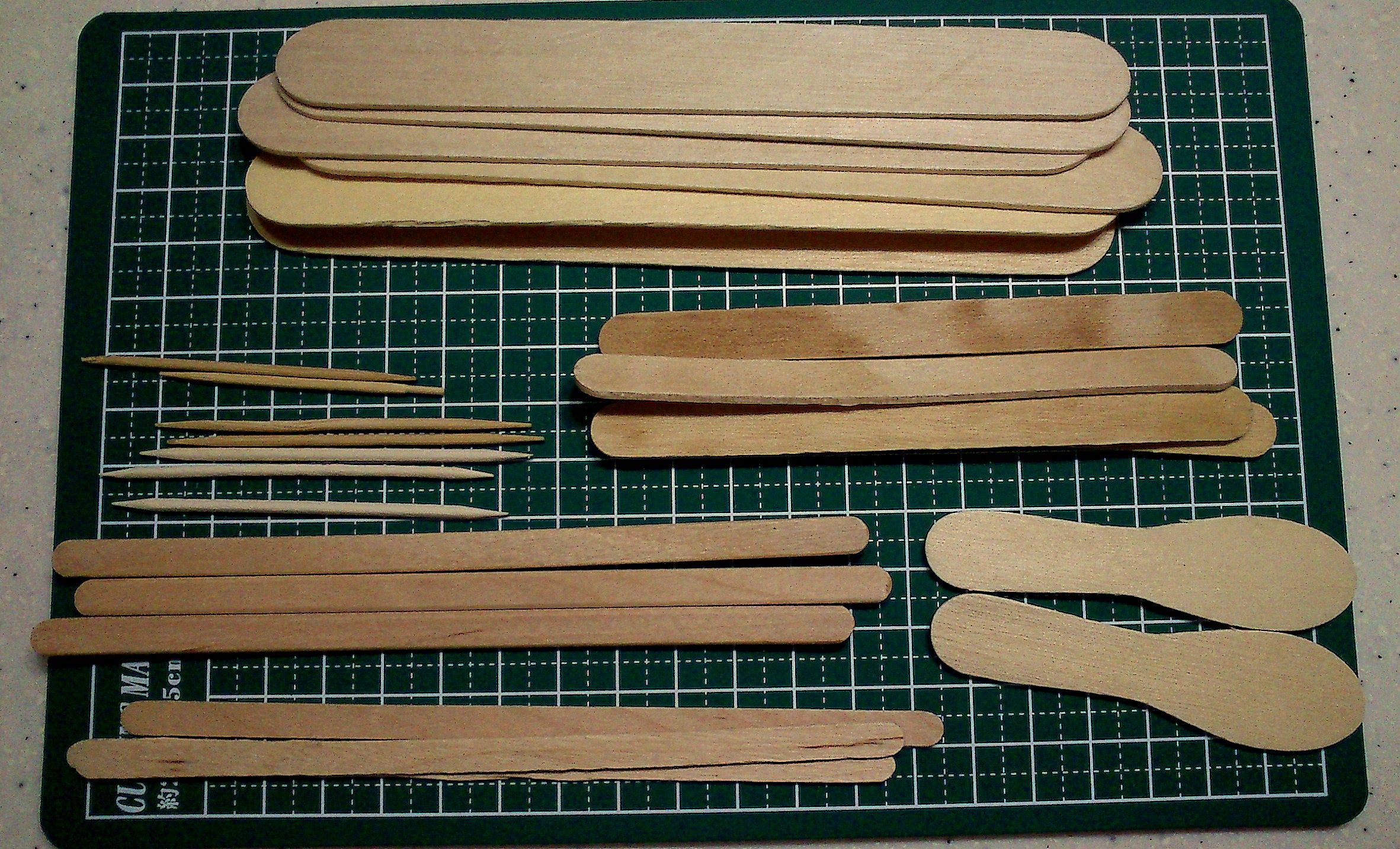 Mini Gunstar Popsicle Stick Model : 6 Steps - Instructables