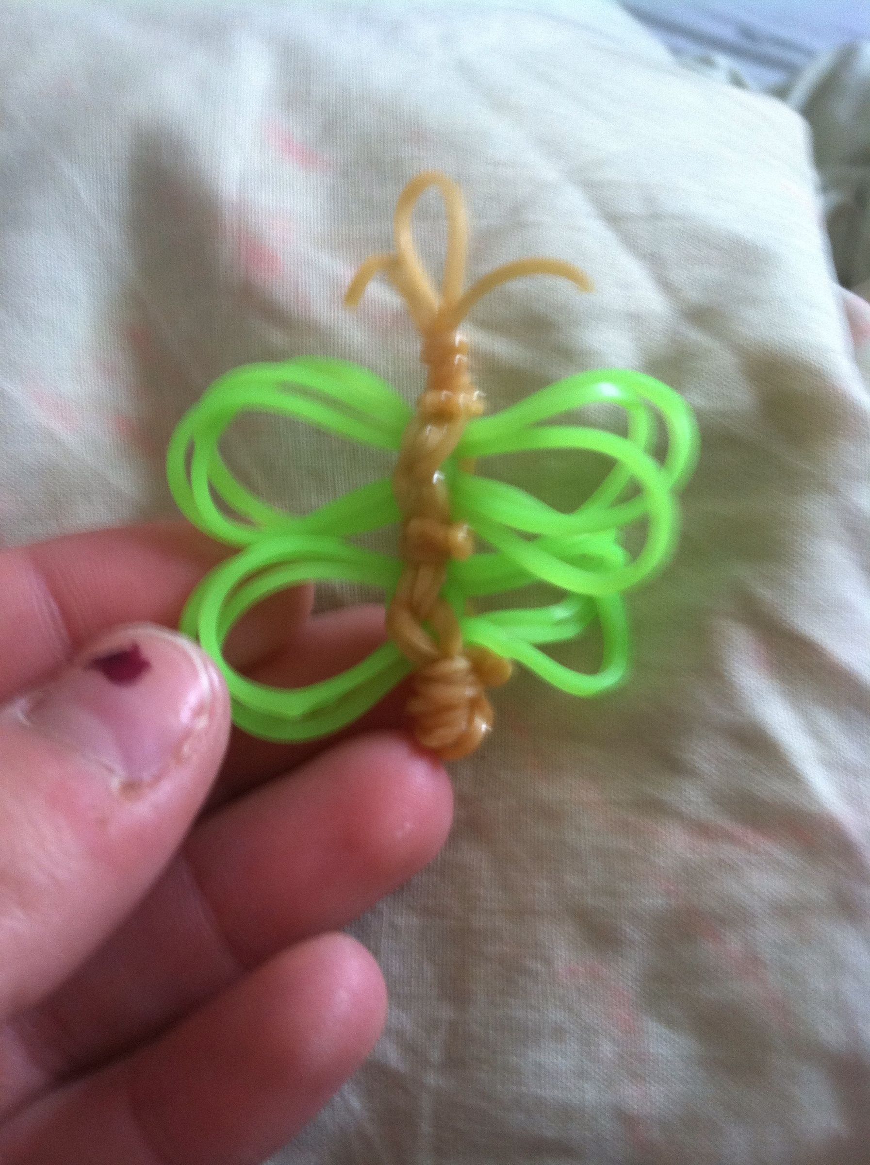 Rainbow Loom Butterfly Cha : 20 Steps - Instructables