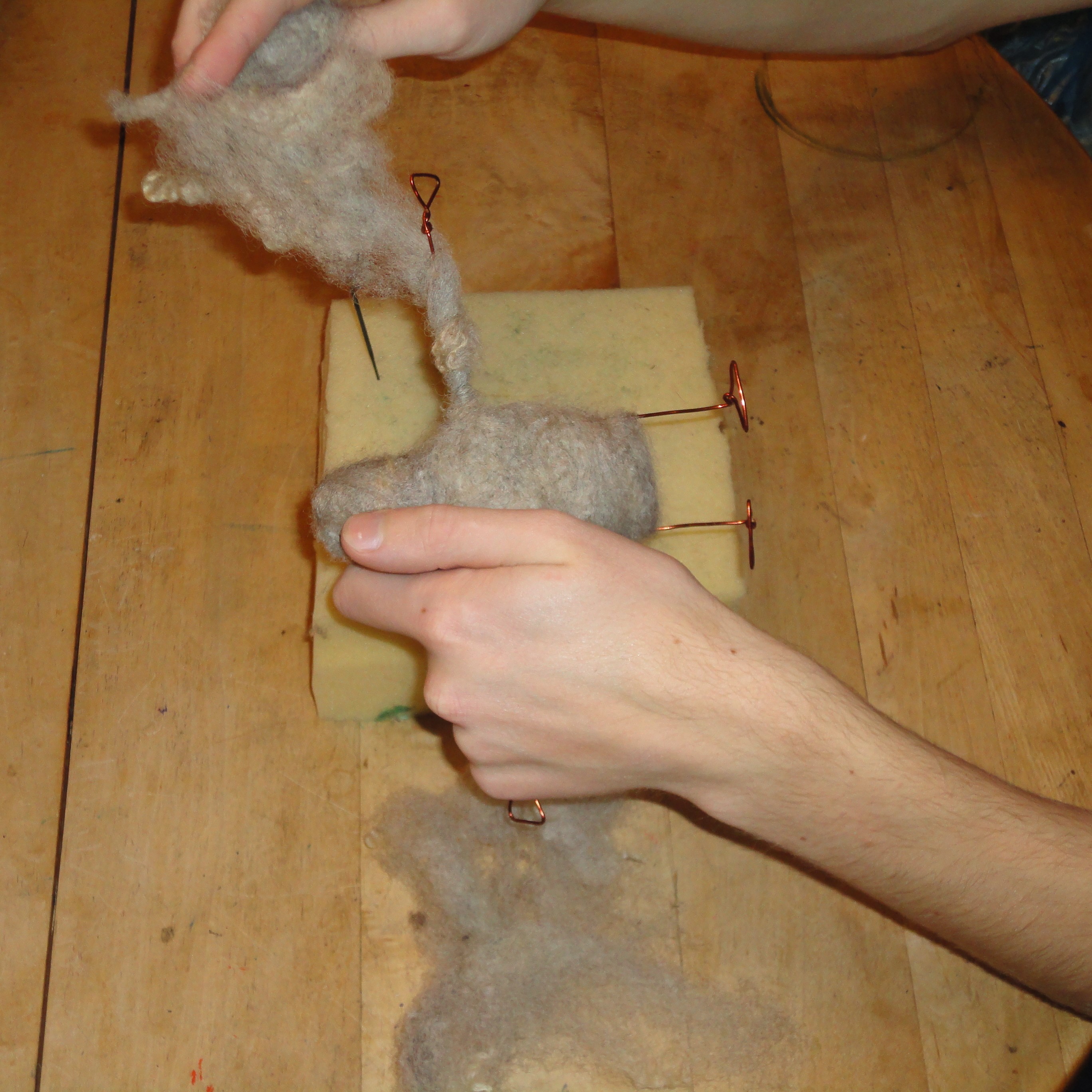 Needlefelting a Pocket Yeti / Ickabog : 7 Steps (with Pictures ...