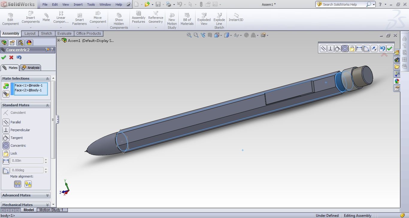 SolidWorks Mechanical Pencil : 9 Steps - Instructables