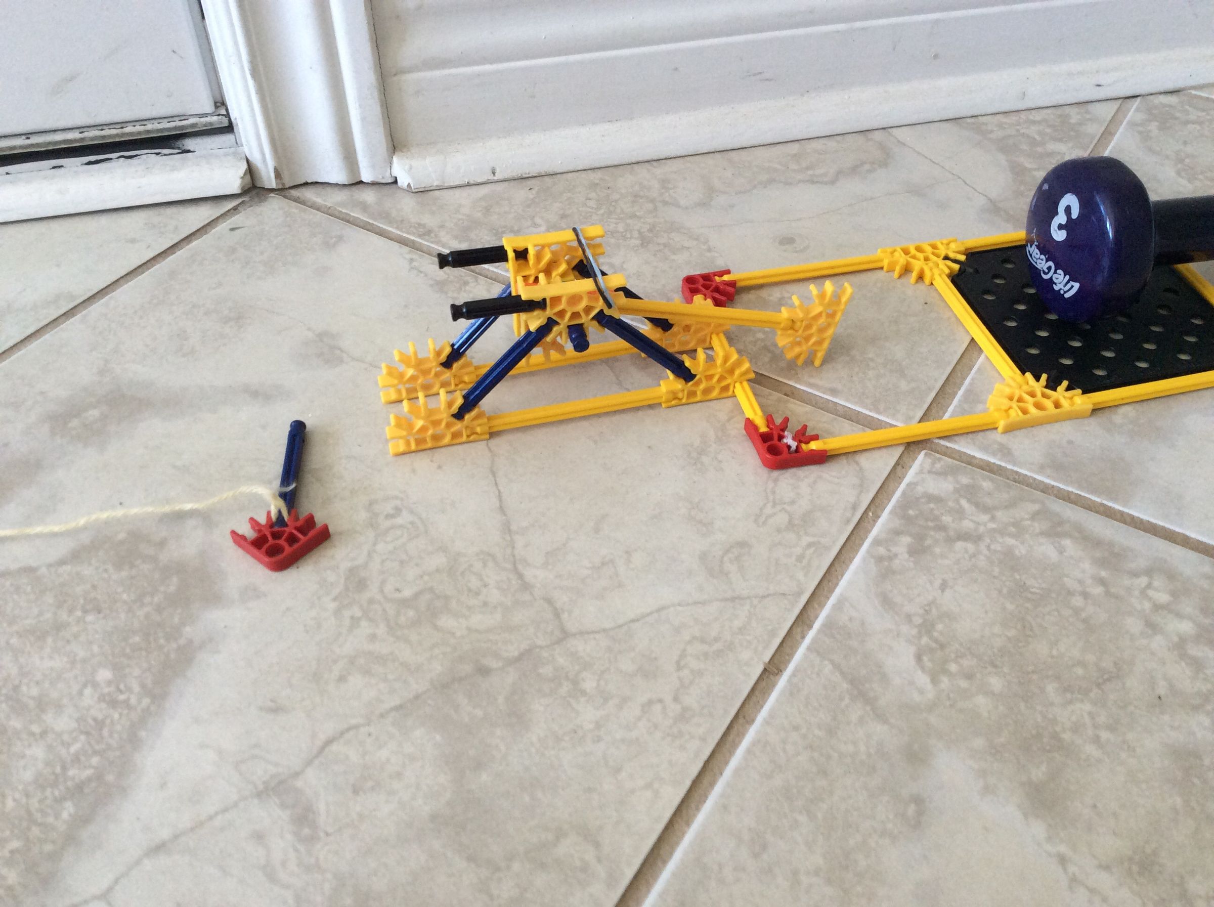 Knex Trip Wire Trap! : 7 Steps - Instructables