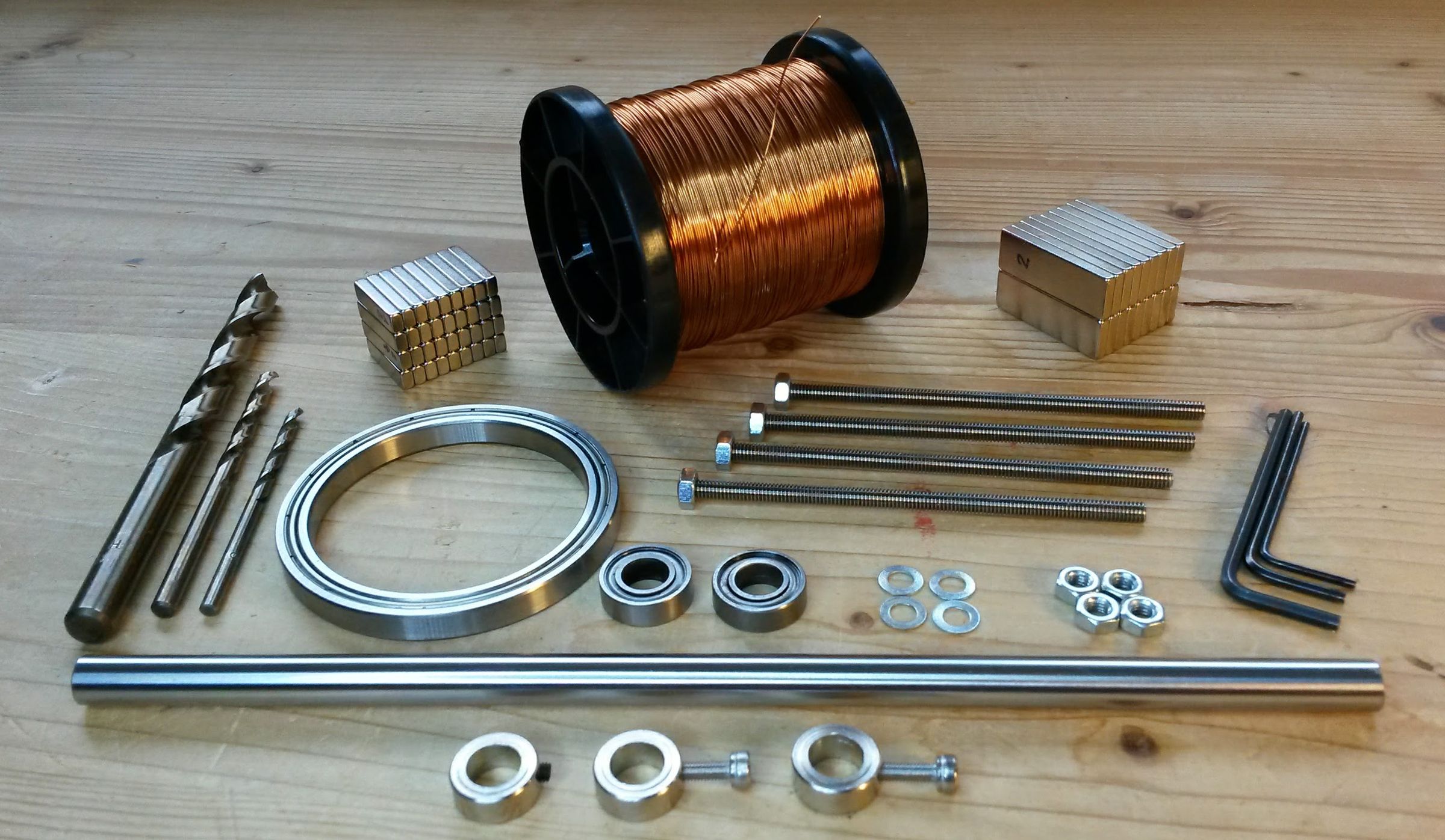 600 Watt, 3d-printed, Halbach Array, Brushless DC Electric Motor : 10 ...