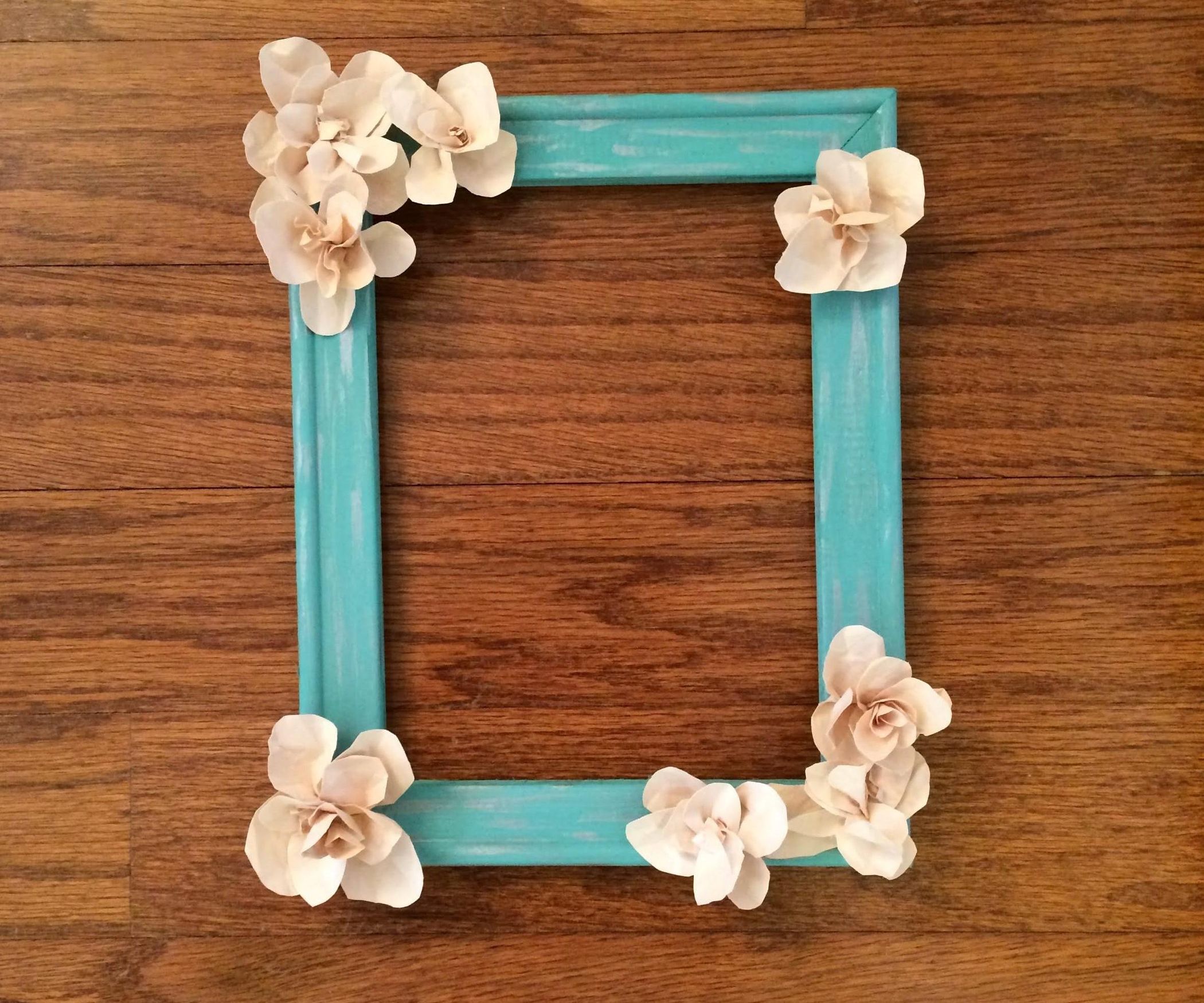 Rustic Flower Frame : 4 Steps - Instructables