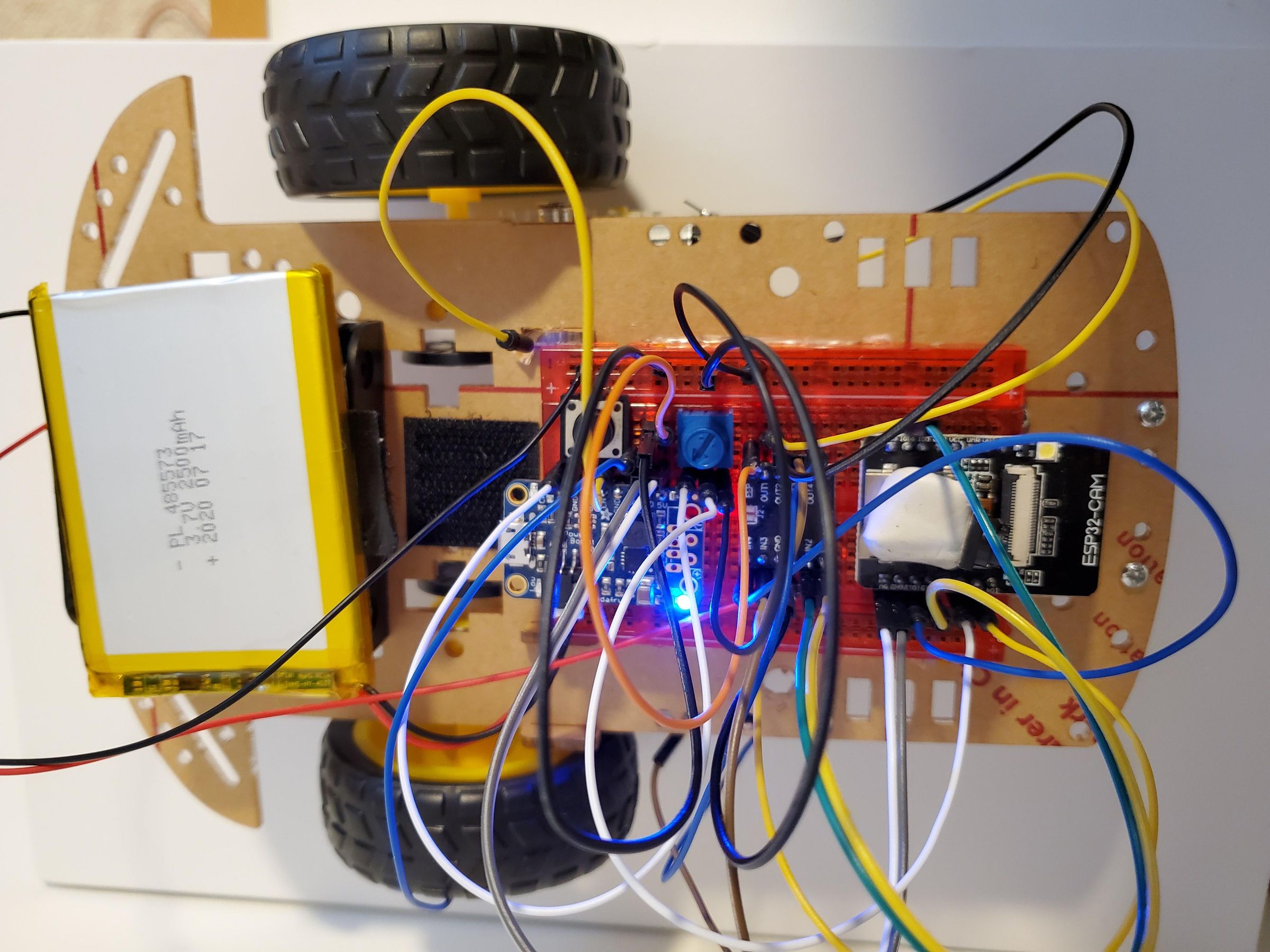 ESP32 Remote Surveillance Robot : 7 Steps - Instructables