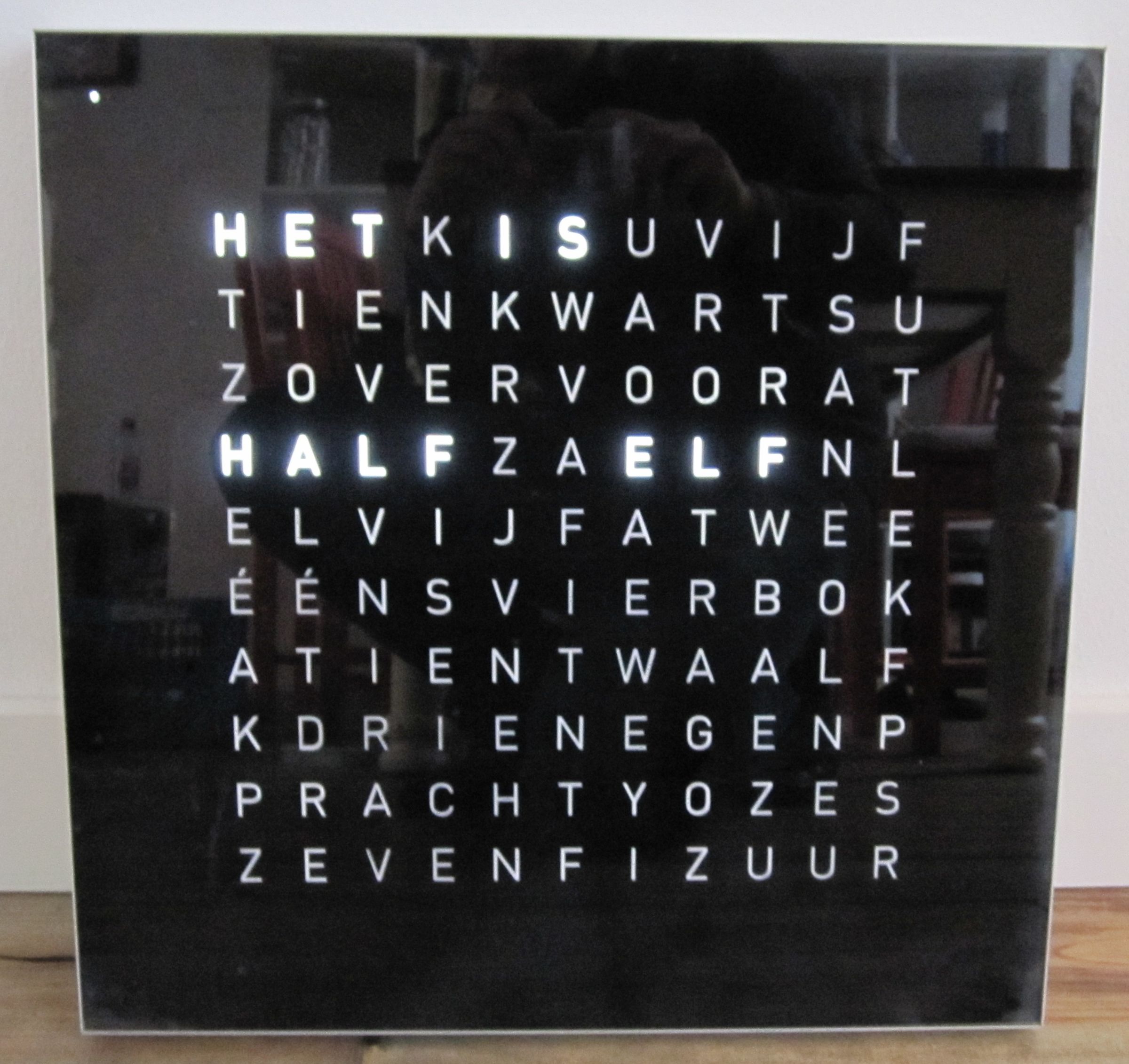 The Wordclock Grew Up! : 8 Steps (with Pictures) - Instructables