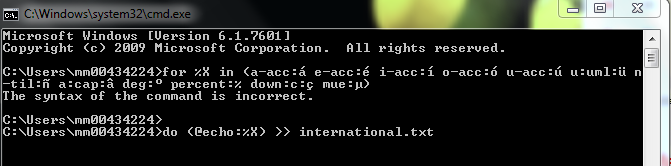 Use Special Characters in Batch Files - Instructables