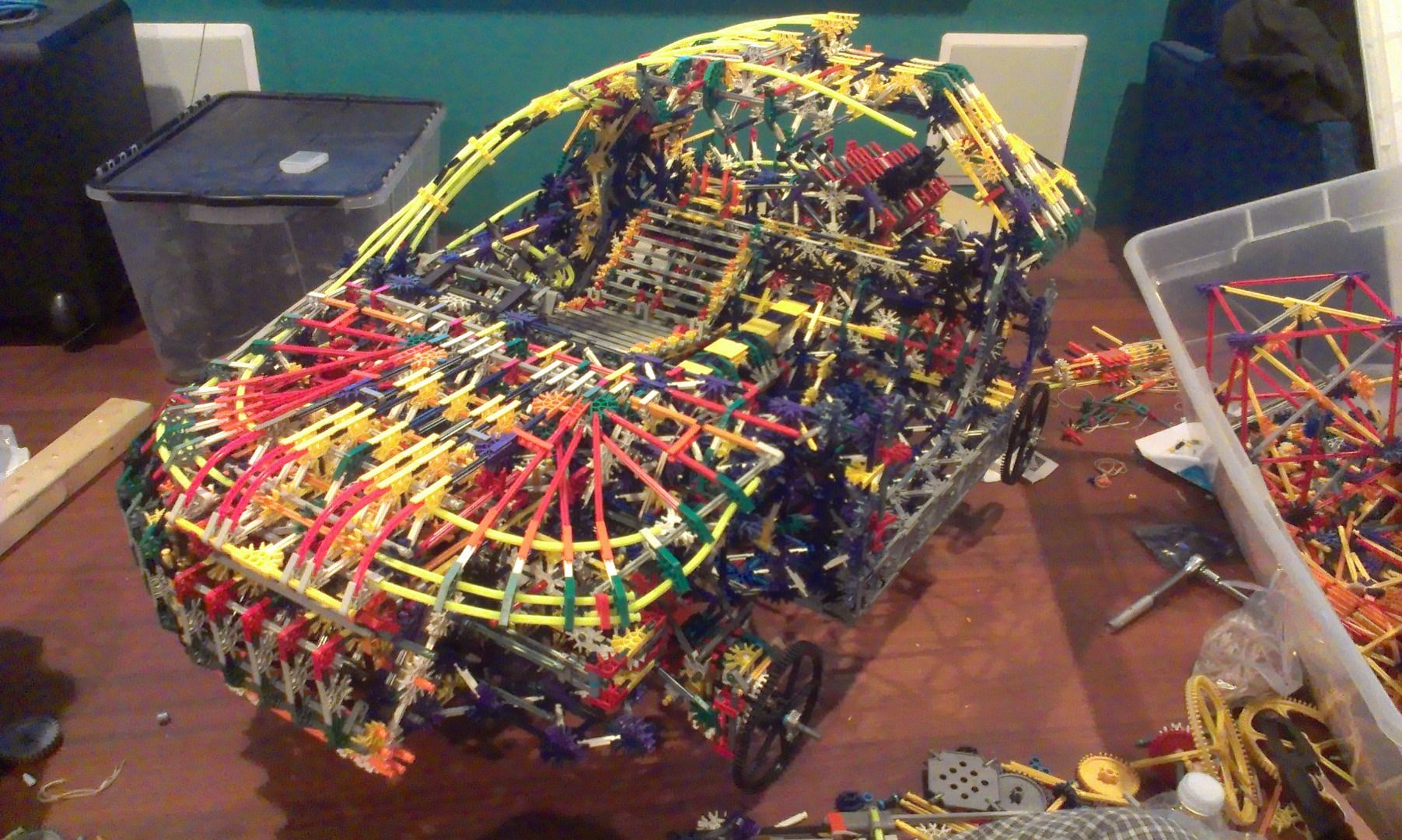 Big Mechanical K'nex Car : 3 Steps (with Pictures) - Instructables