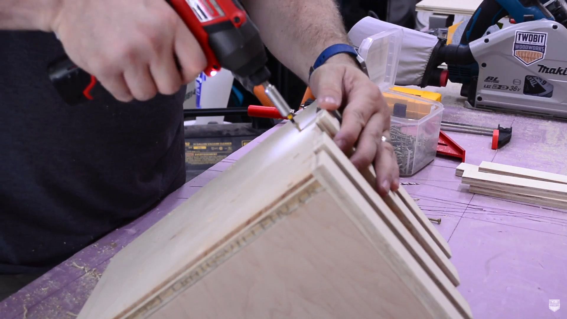 French Cleat Wall With Clamp Racks | How to Build - Woodworking : 28 ...