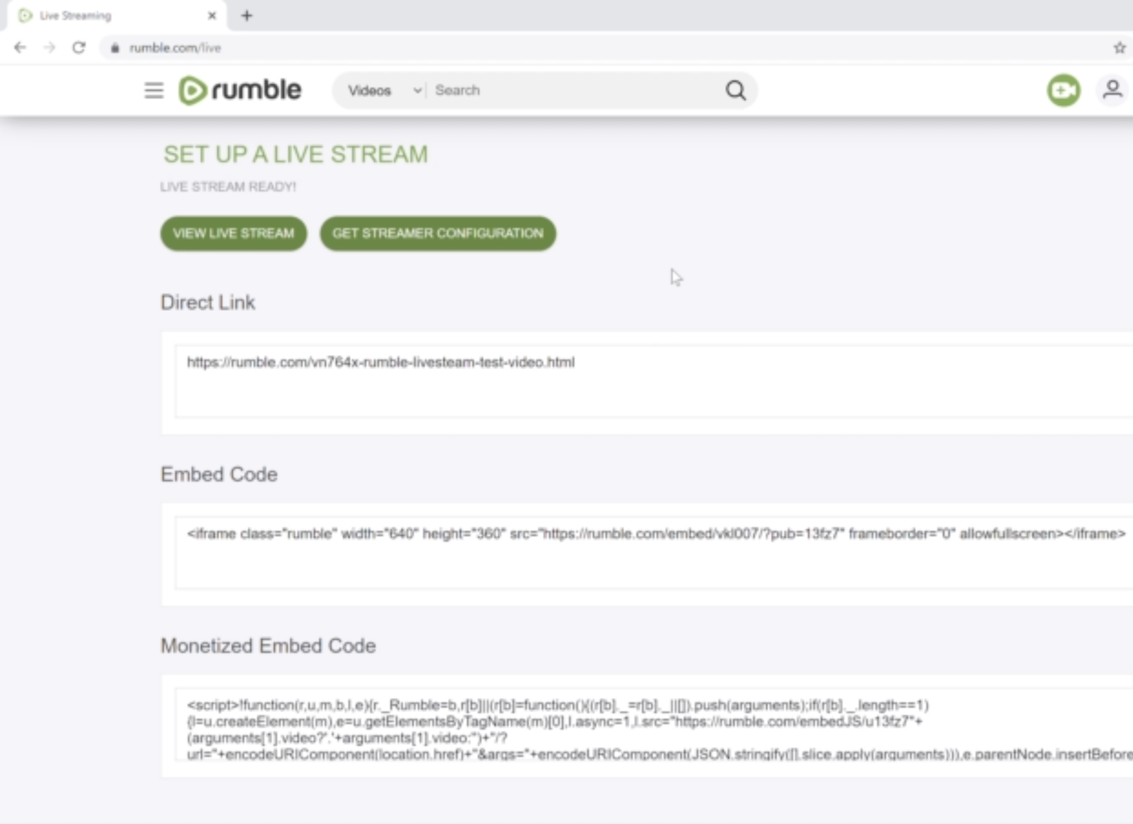 How to Livestream to Rumble From OBS Studio : 4 Steps - Instructables
