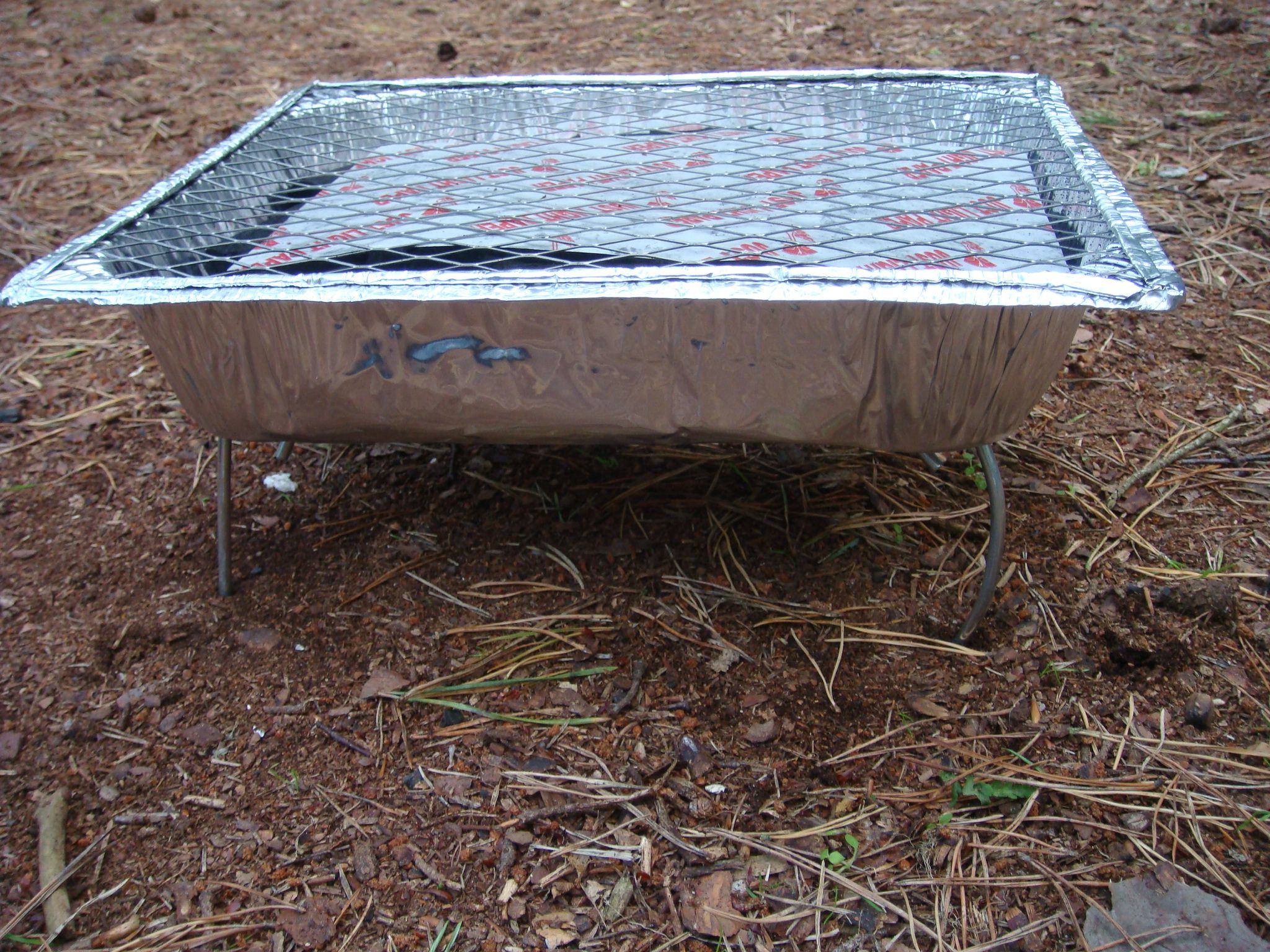 Camping BBQ Stand : 4 Steps - Instructables