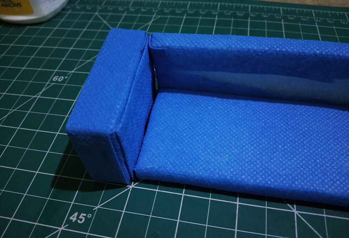 Miniature Couch - Tiny Sofa & Tiny Lamp : 14 Steps (with Pictures) - Instructables