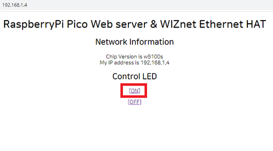 WIZnet Ethernet HAT[RP2040] + HTTP WebServer : 7 Steps - Instructables