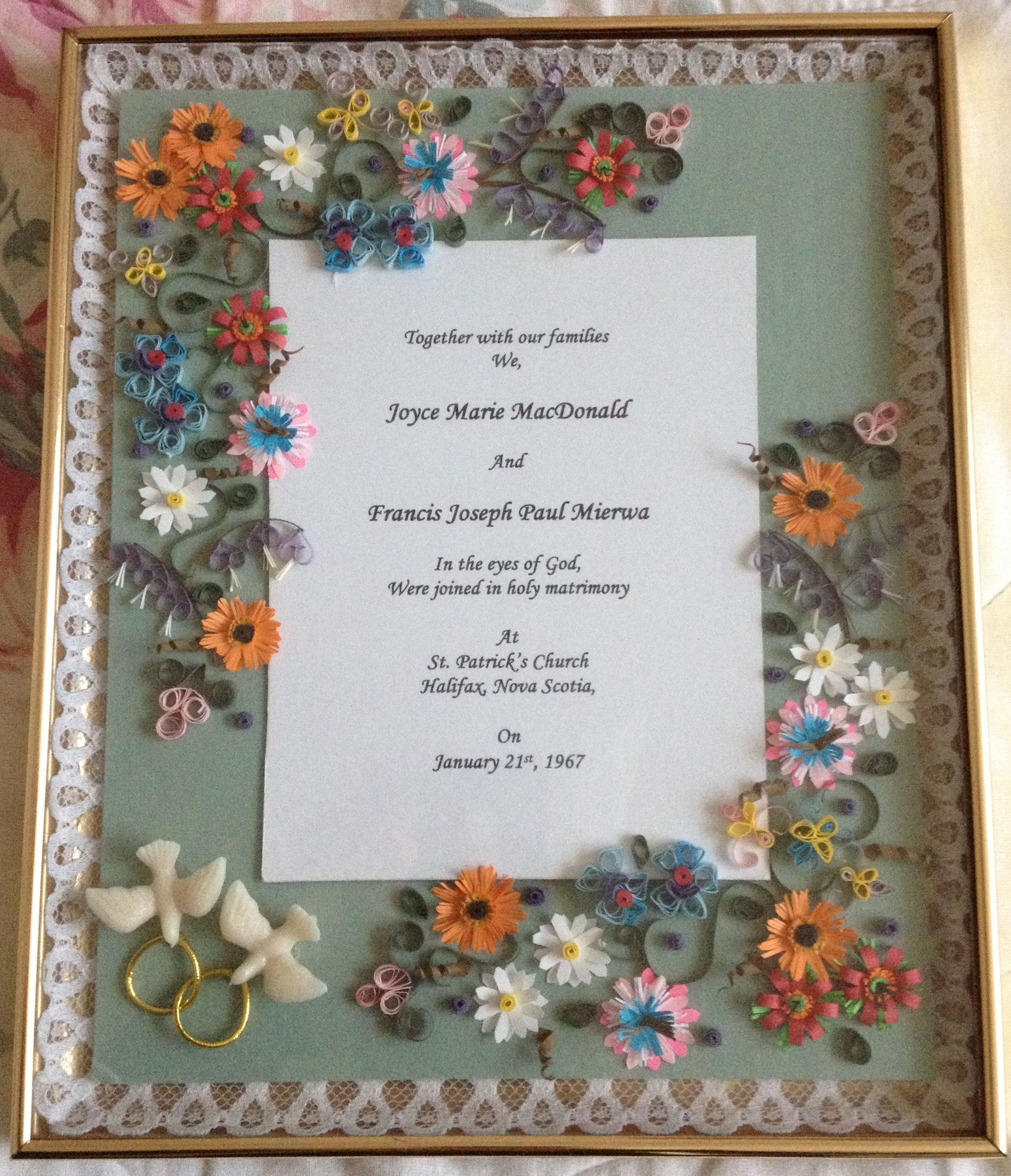 Quilled Wedding Invitations : 5 Steps (with Pictures) - Instructables