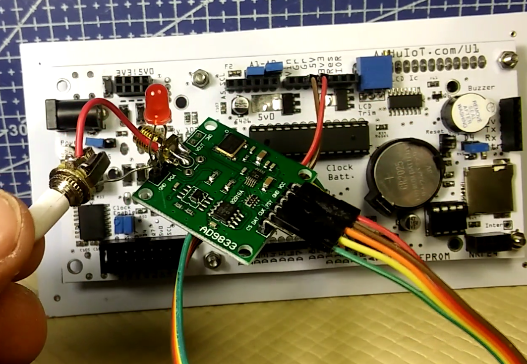 Signal Generator Using Inviot U1, an Arduino Compatible Board ...