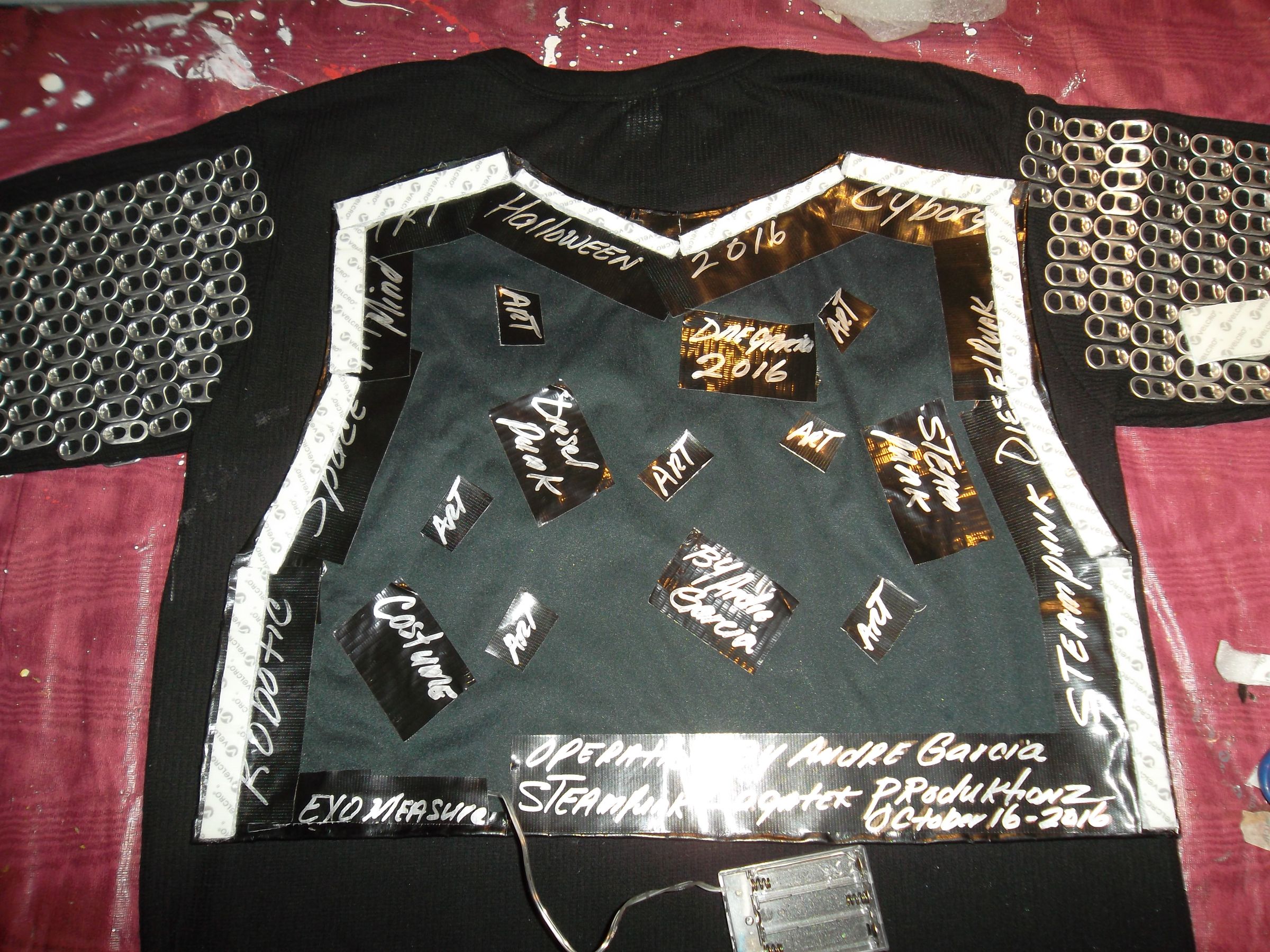 Extraterrestrial Cyborg Halloween Costume : 11 Steps (with Pictures ...