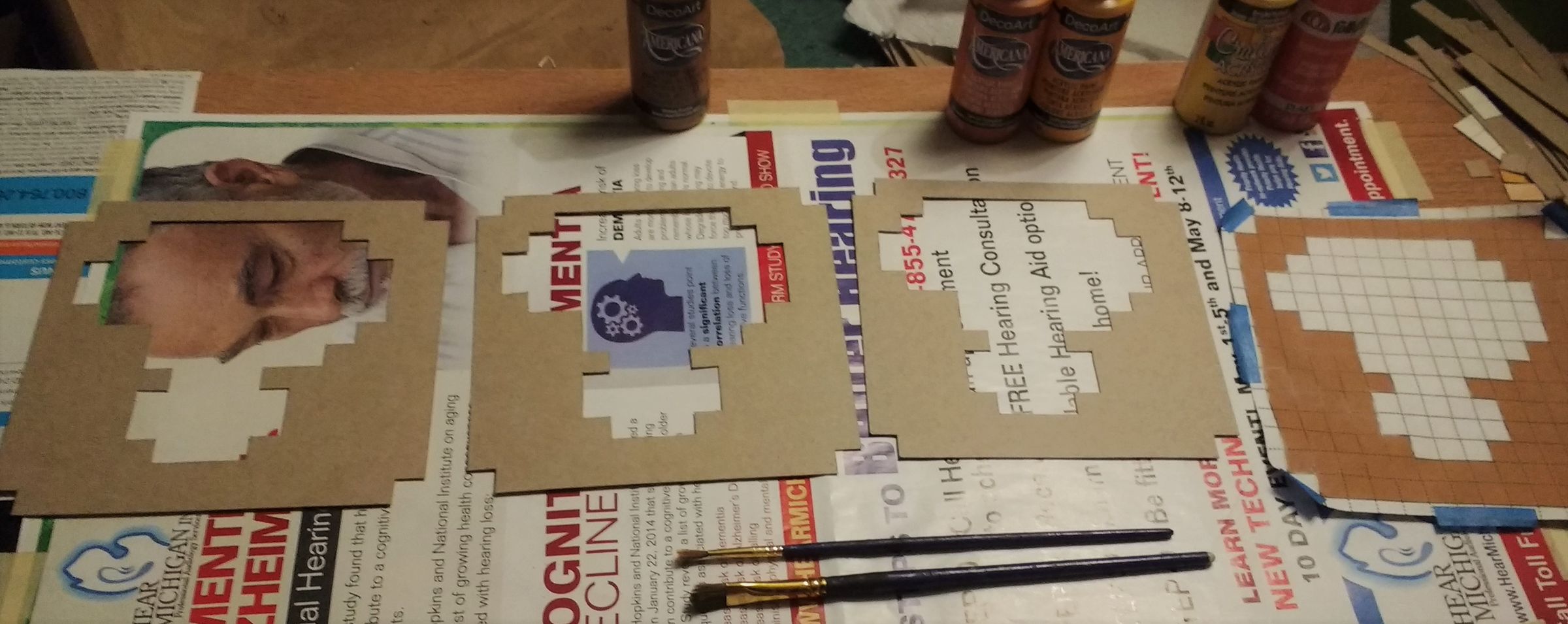 DIY Cardboard Super Mario World Question Mark Block Shelf : 19 Steps ...