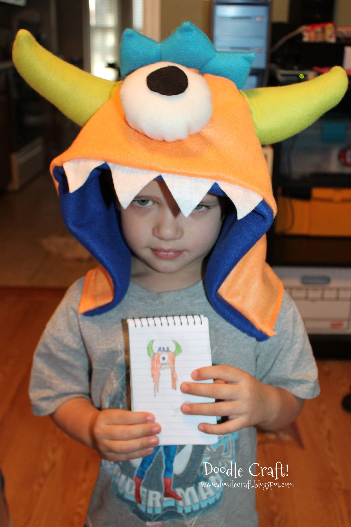 Monster Hoods! Keep Warm and Look AWESOME in Cold Weather! : 17 Steps ...