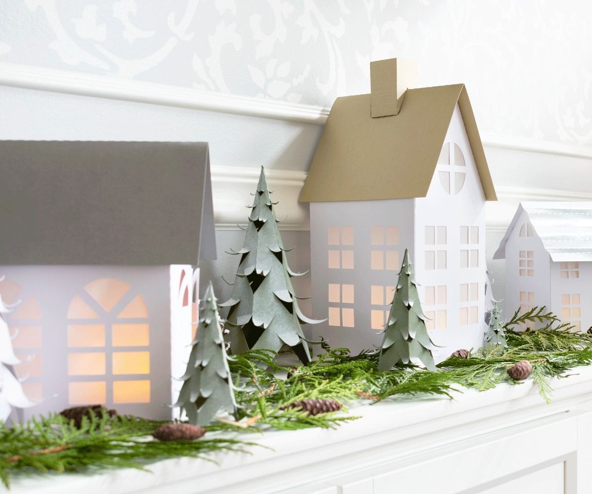 Simple Winter Village Houses : 6 Steps (with Pictures) - Instructables