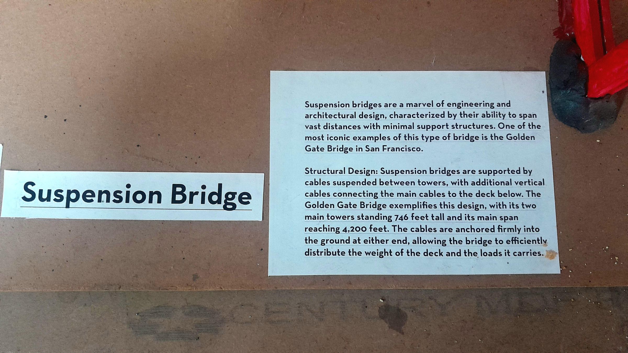 Bridging the Gap With a Suspension Bridge Model. : 7 Steps - Instructables