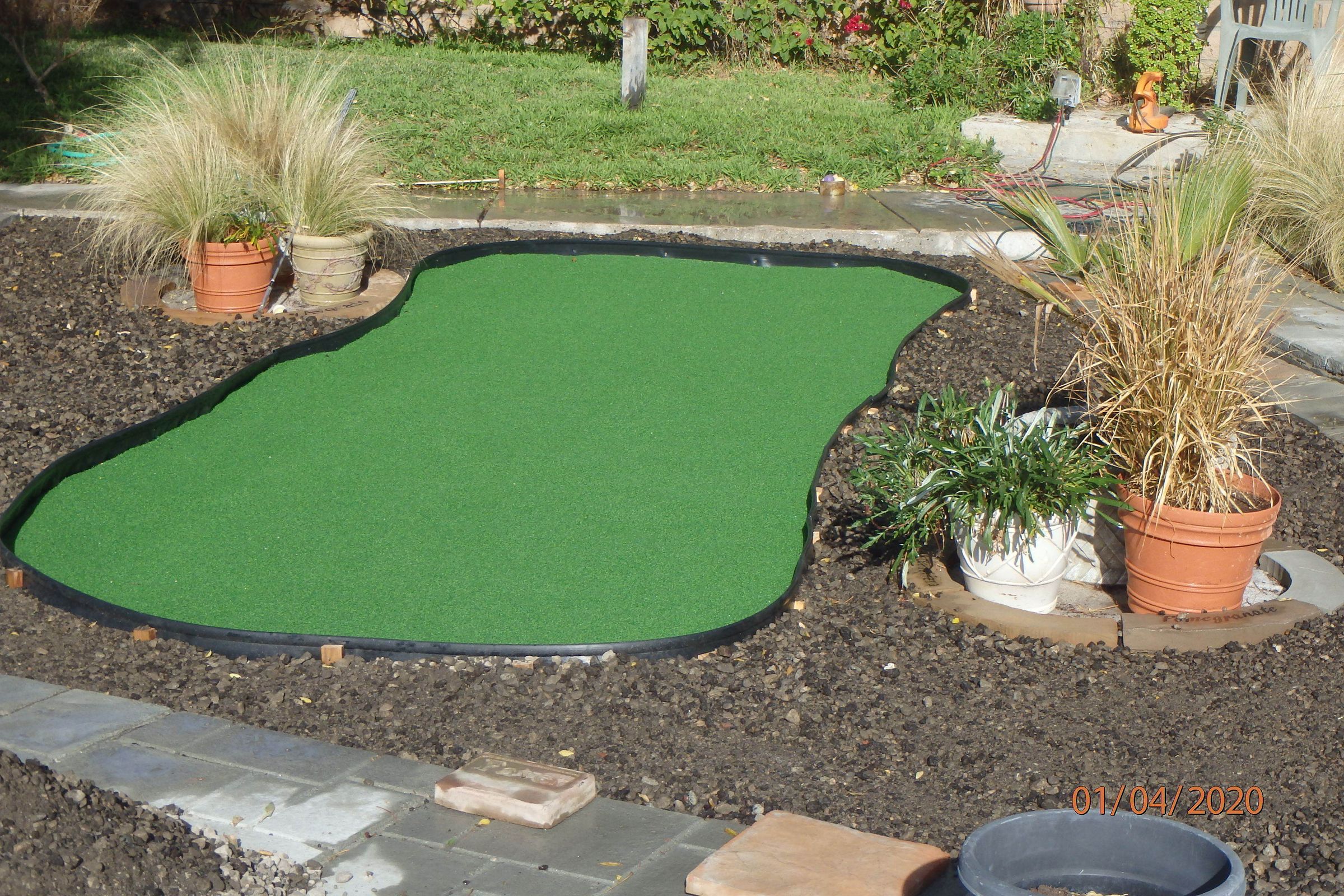 Convert Swimming Pool to Putting Green : 12 Steps (with Pictures ...