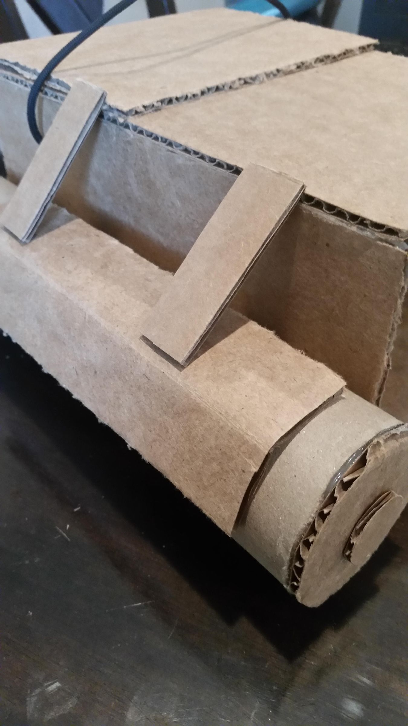 DIY Minigun Cardboard Halloween Prop : 11 Steps - Instructables