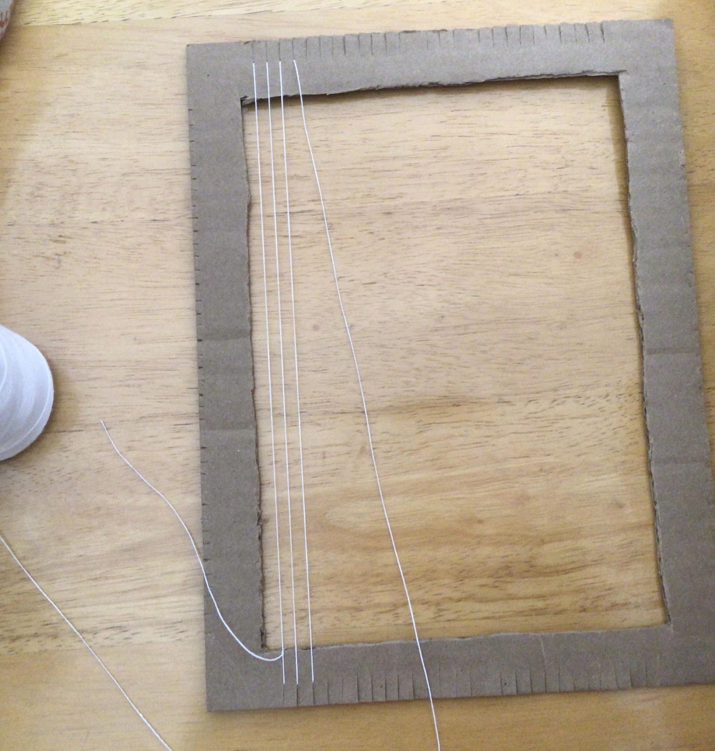 Cardboard Frame Loom : 3 Steps - Instructables