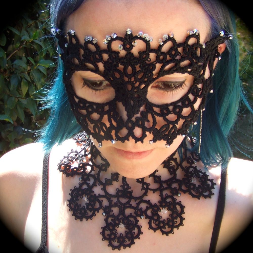 Tatted Mask : 9 Steps (with Pictures) - Instructables