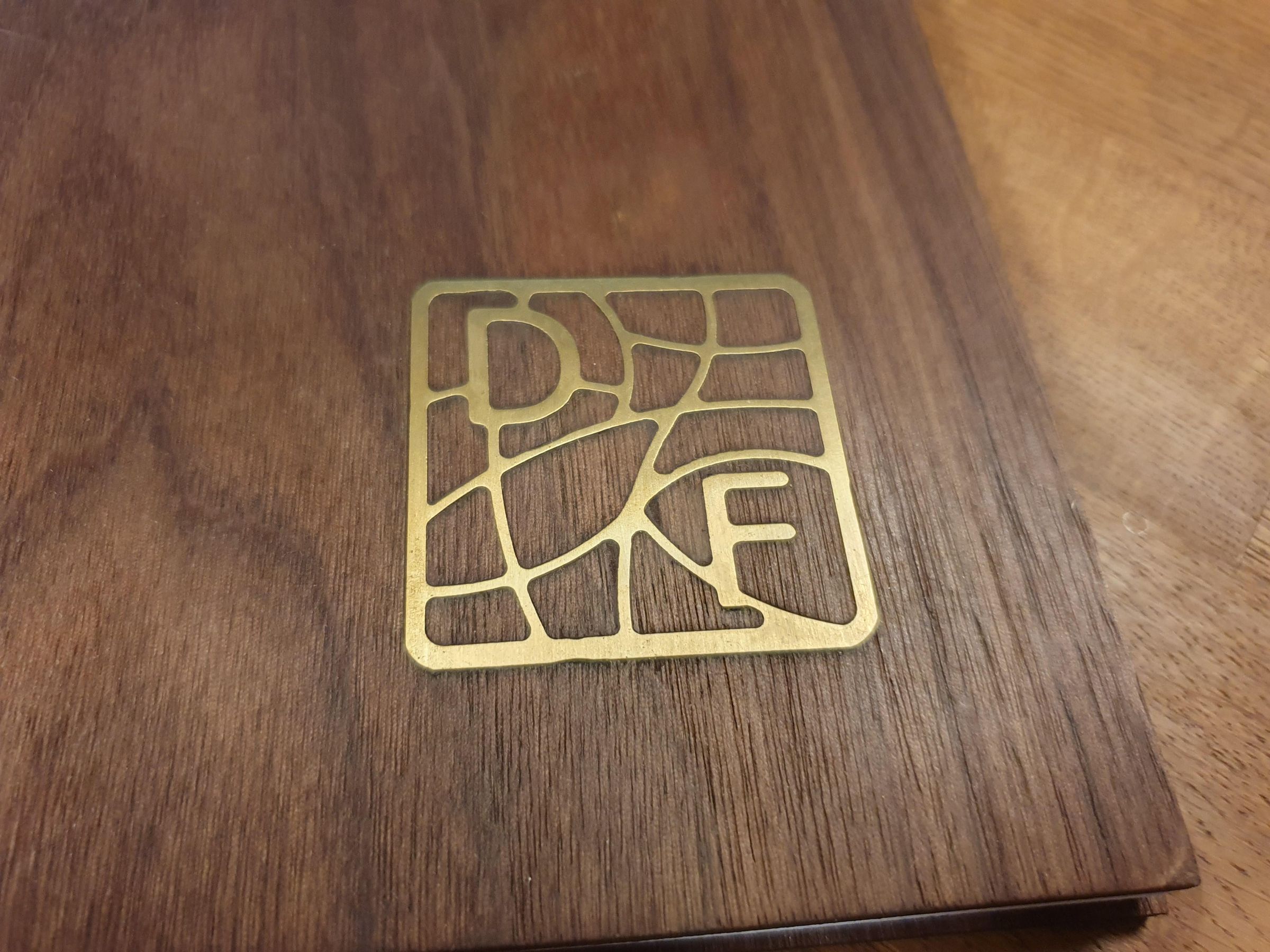 How to Create Brass Inlay in Walnut Using Fusion 360 : 7 Steps (with ...