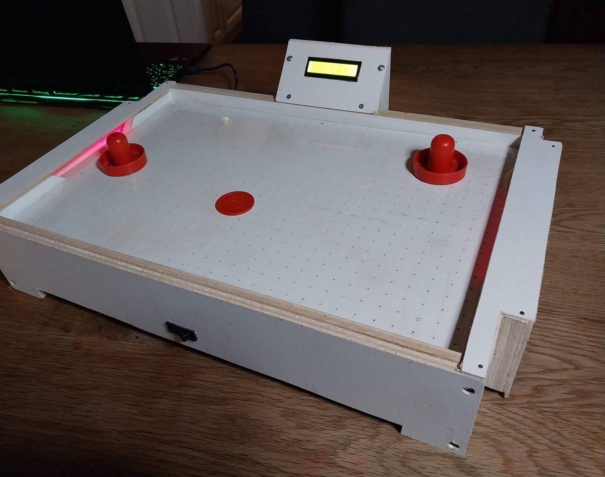 Arduino Airhockey Table : 6 Steps - Instructables