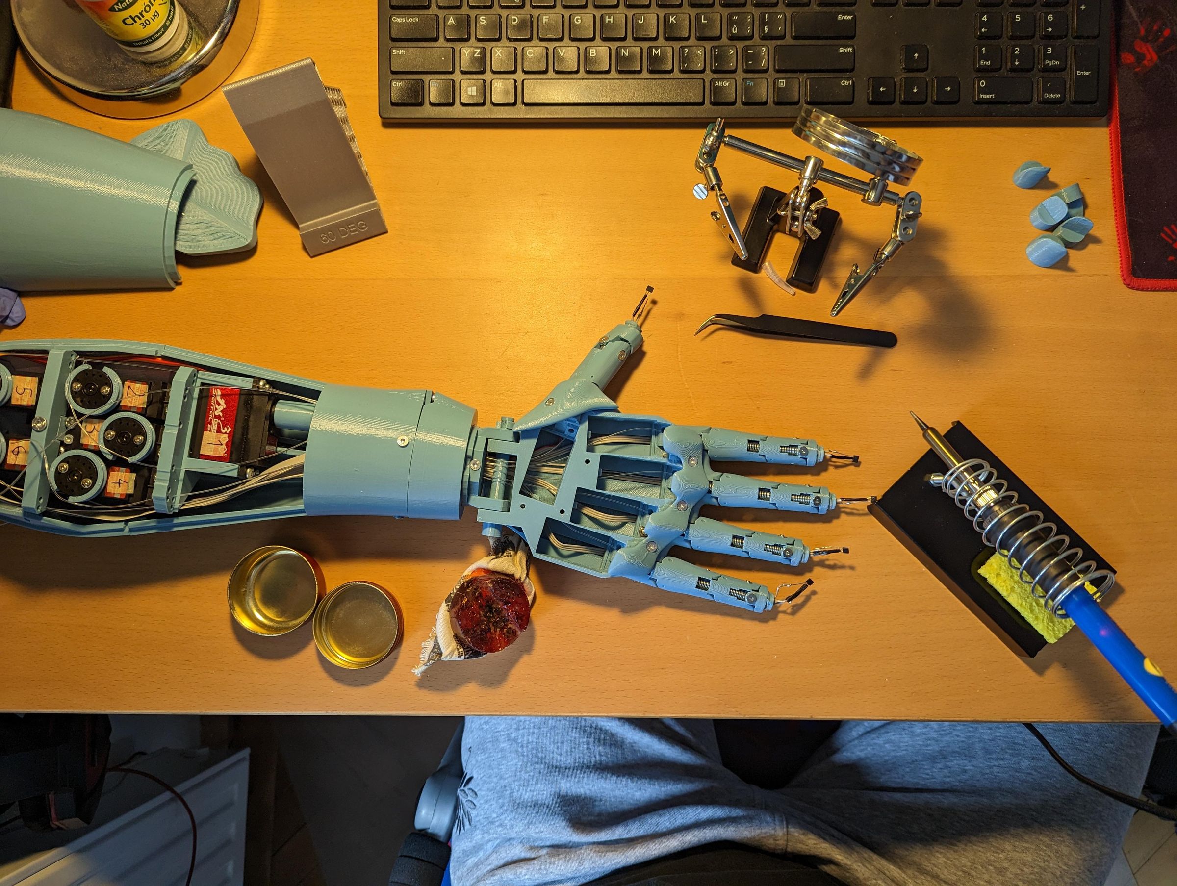 Bionic Hand Controlled by OpenCV : 8 Steps (with Pictures) - Instructables