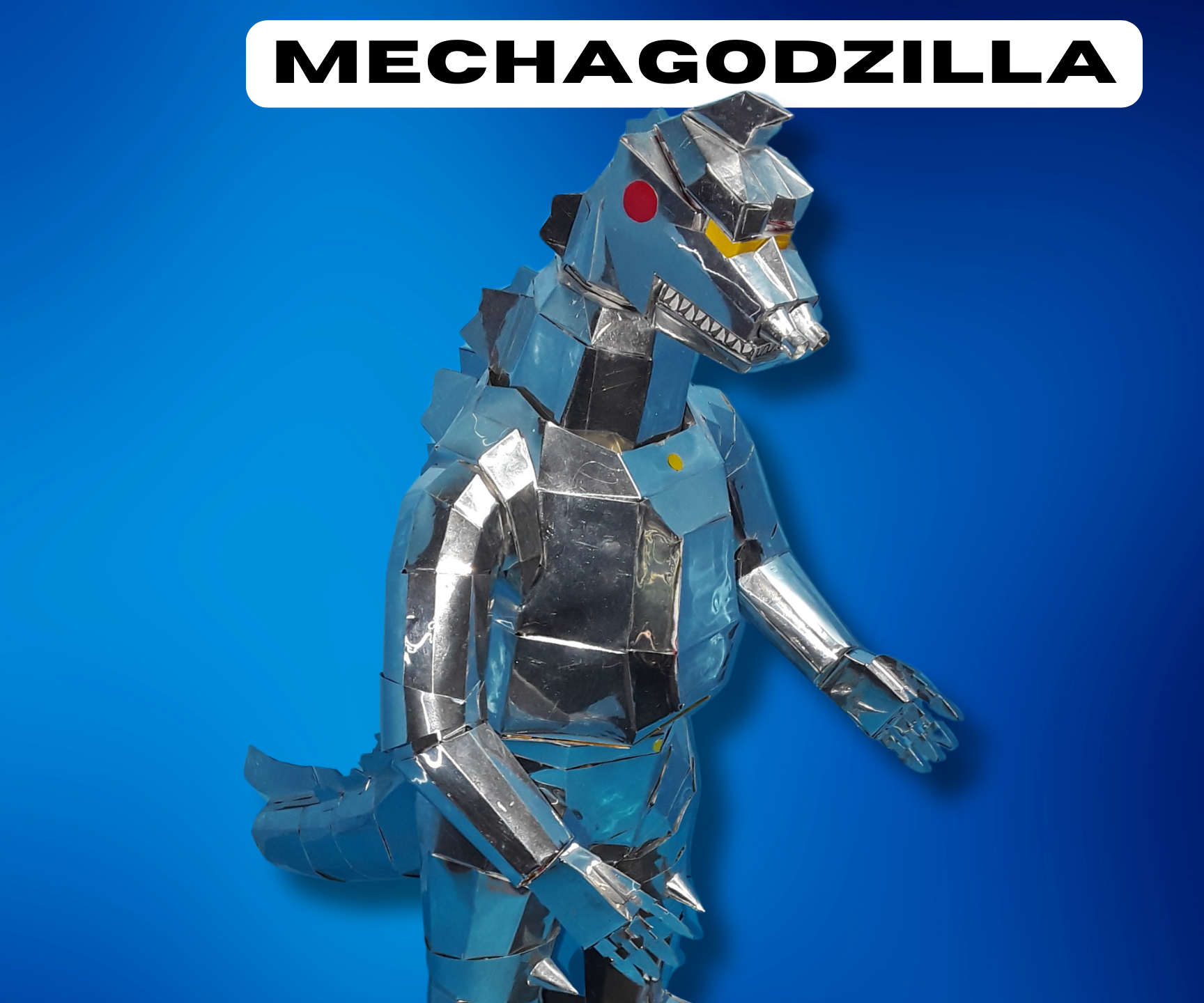 How I Built a MechaGodzilla Out of Soda Cans: Aluminum Can Monsterverse ...
