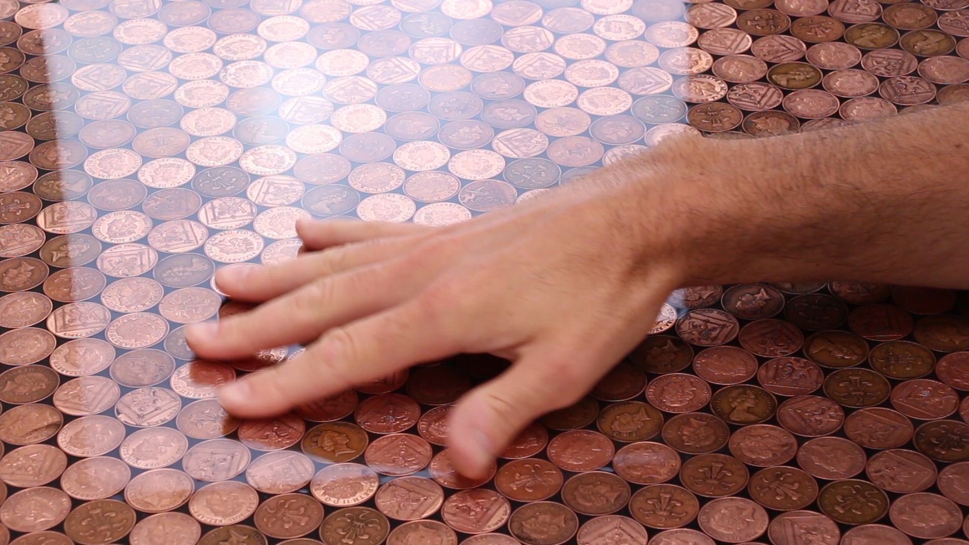 Resin Penny Floor Project! : 7 Steps (with Pictures) - Instructables