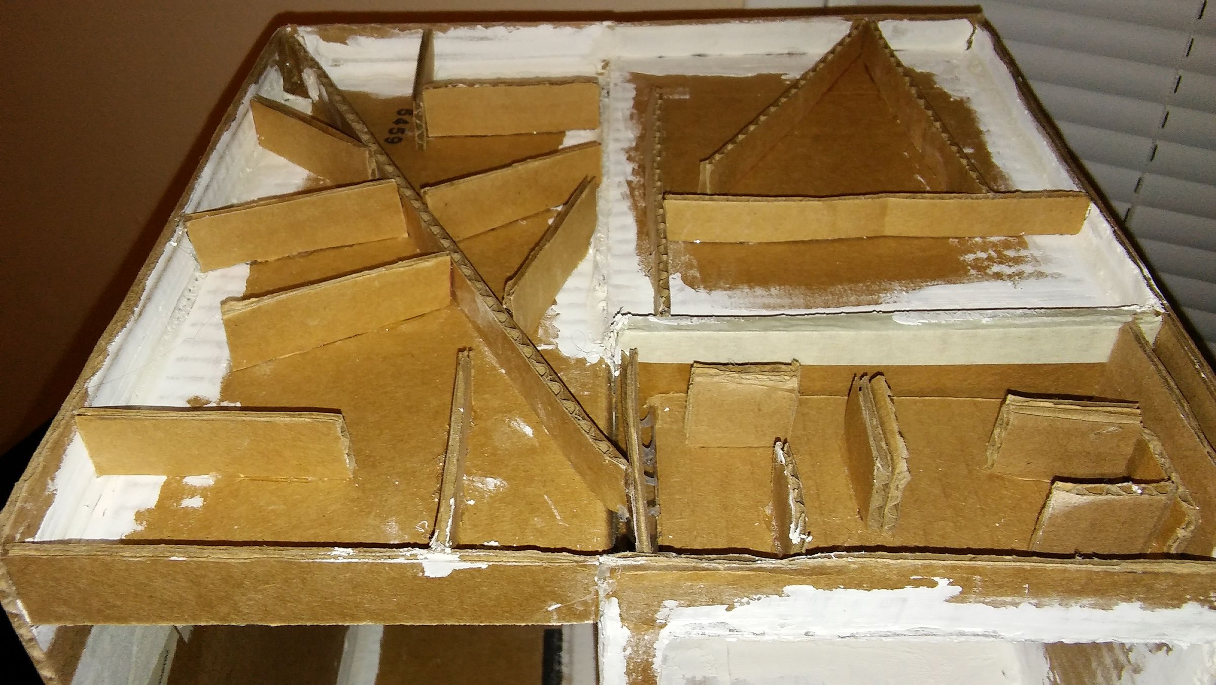 DIY Cardboard Craft Tower Organizer : 10 Steps (with Pictures ...