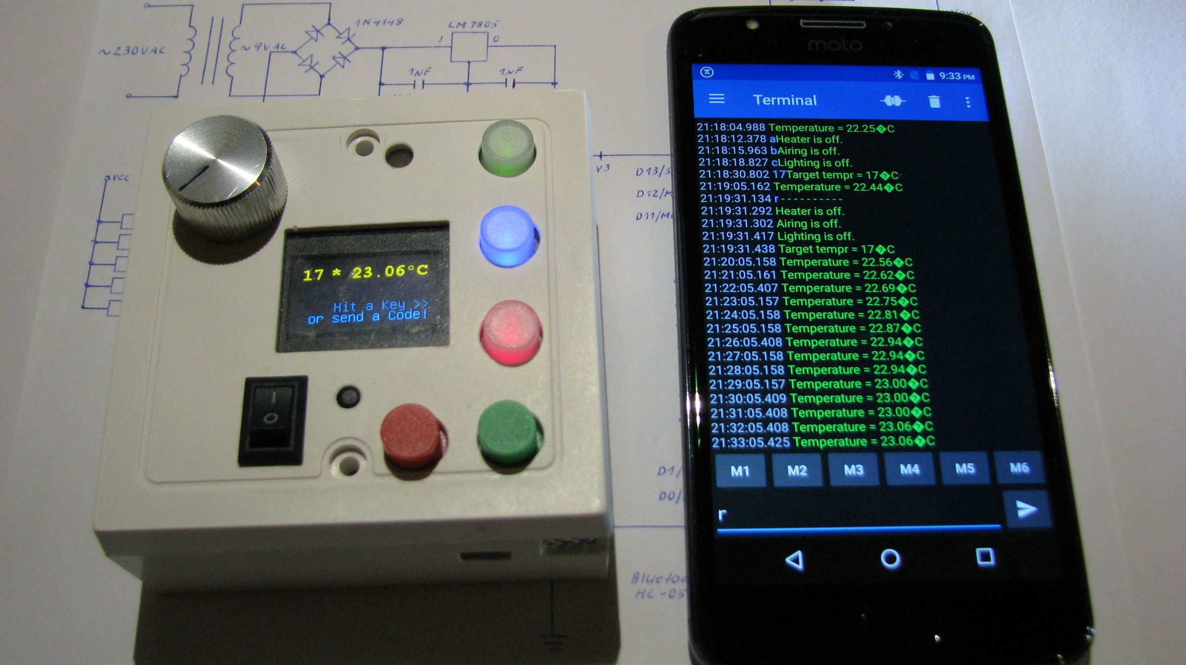 Smart Bluetooth Thermostat Arduino, Airing and Lights Control : 7 Steps (with Pictures ...