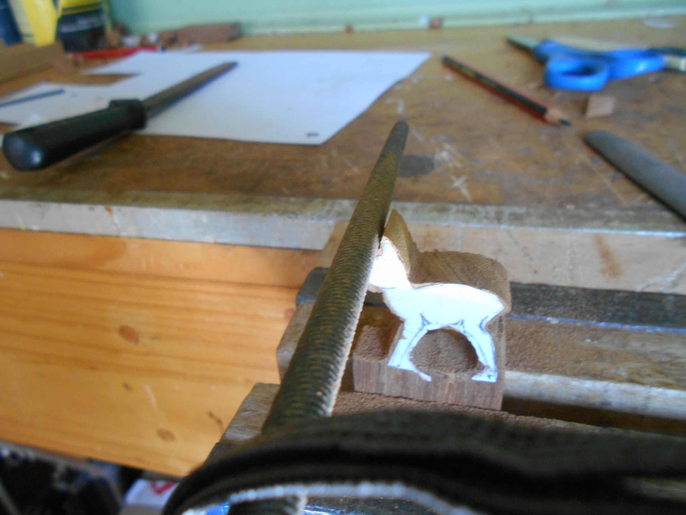 Wood Carving With Files - a Small Deer : 16 Steps (with Pictures ...