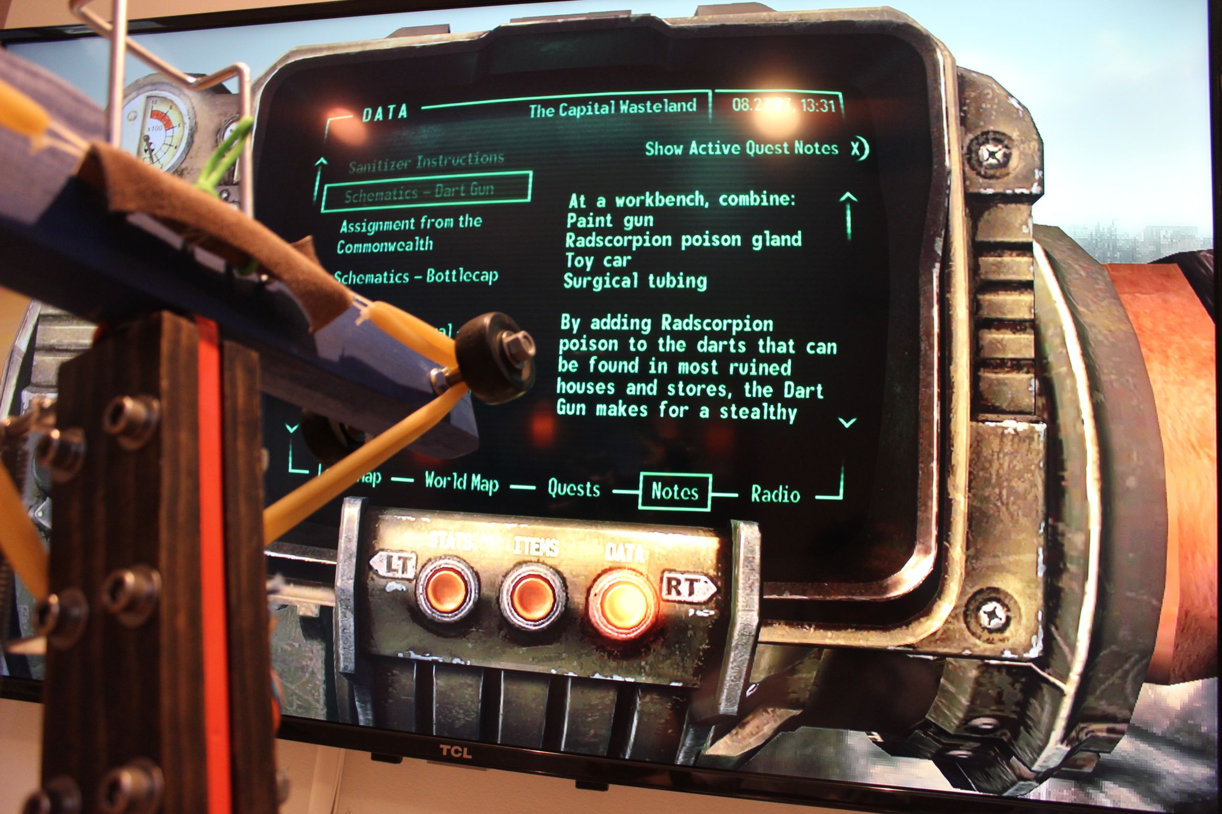 Fallout 3 Dart Gun Inspired Sling Shot : 28 Steps (with Pictures ...