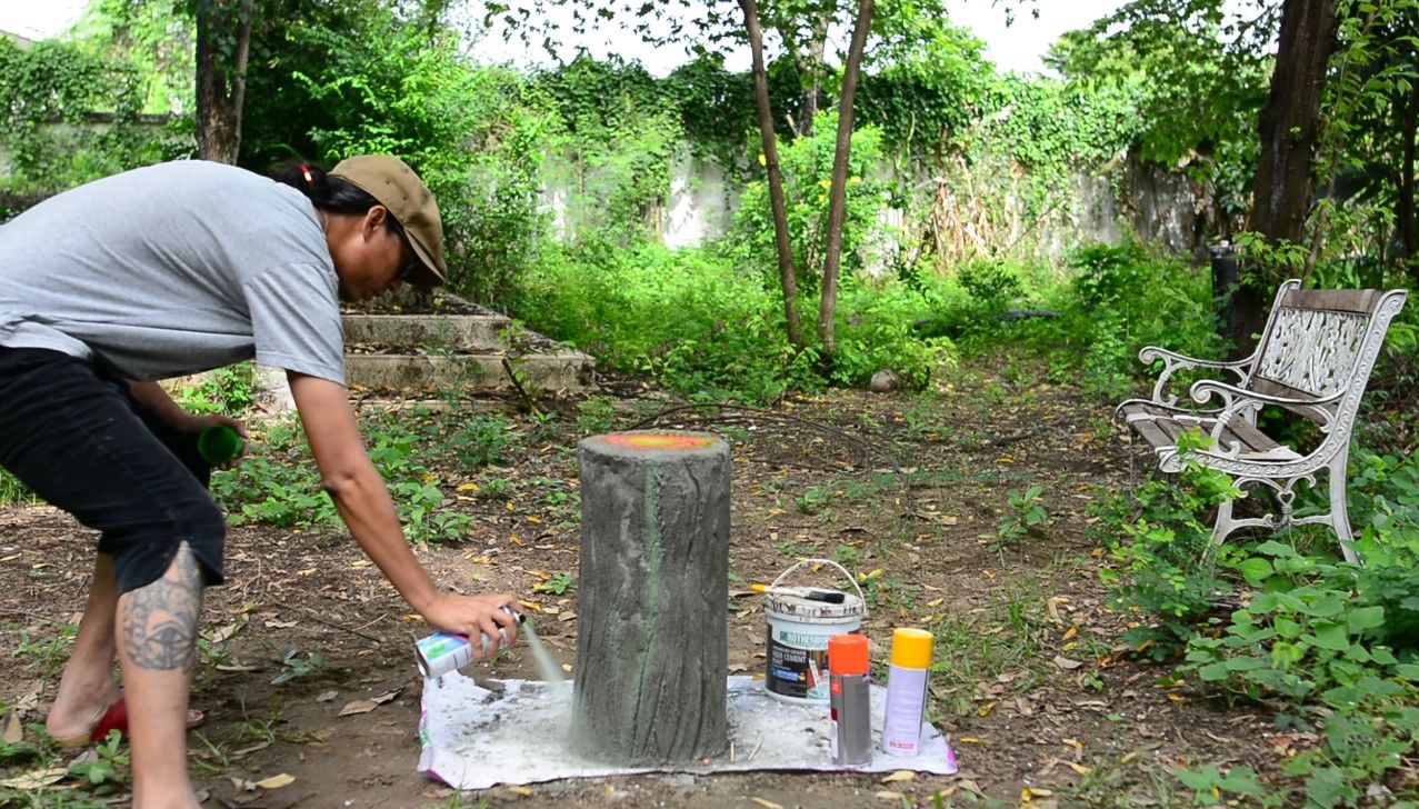 How to Make Concrete Tree Stump : 8 Steps (with Pictures) - Instructables
