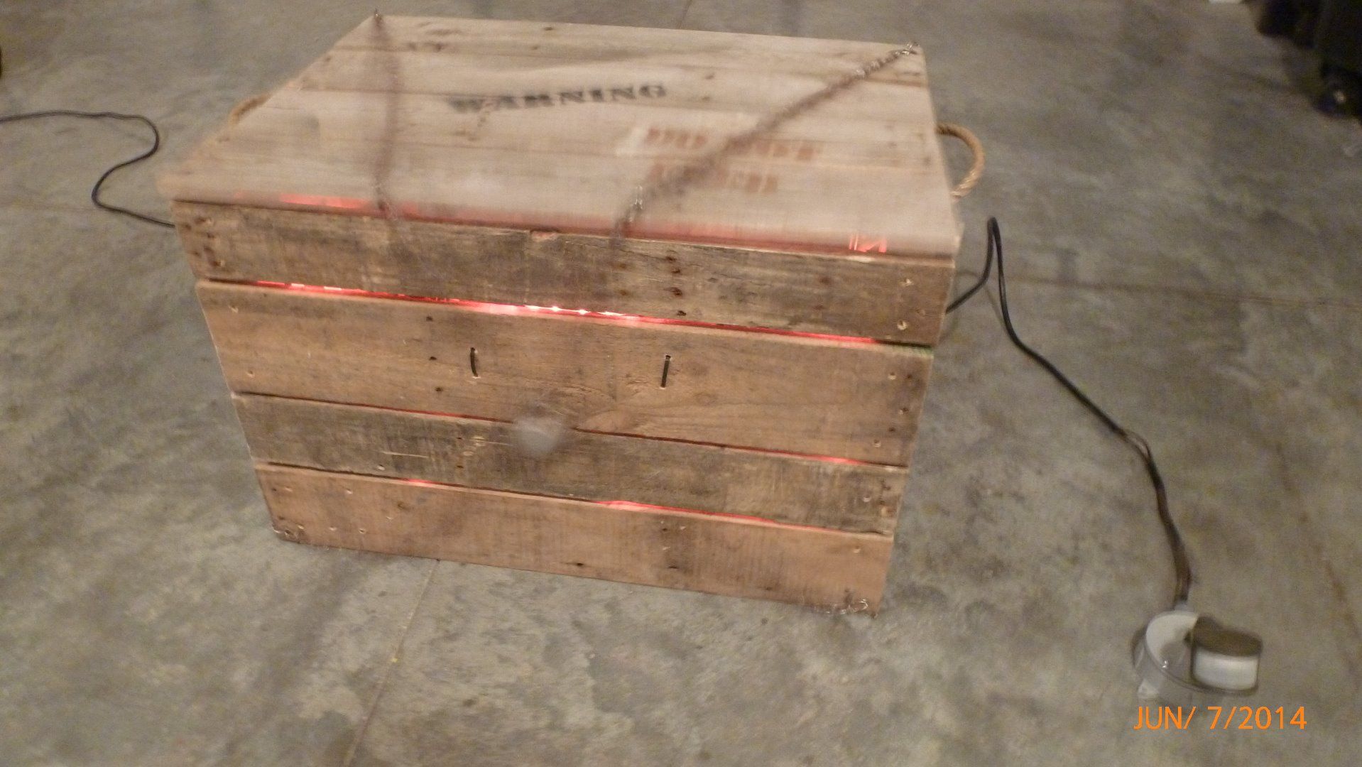 Monster in a Box, Haunted House Halloween Prop : 6 Steps (with Pictures ...