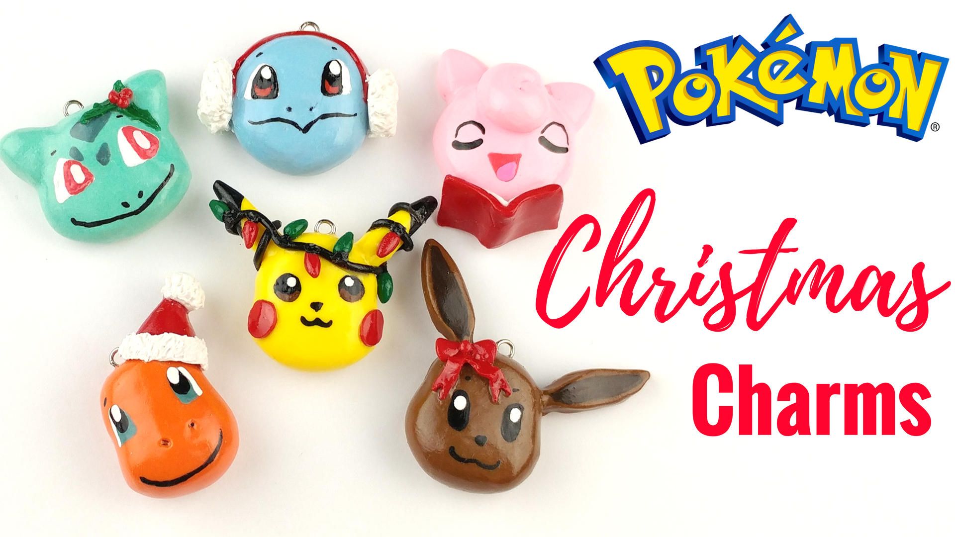 ️DIY Pokemon Christmas Charms ️Polymer Clay Tutorial - Instructables