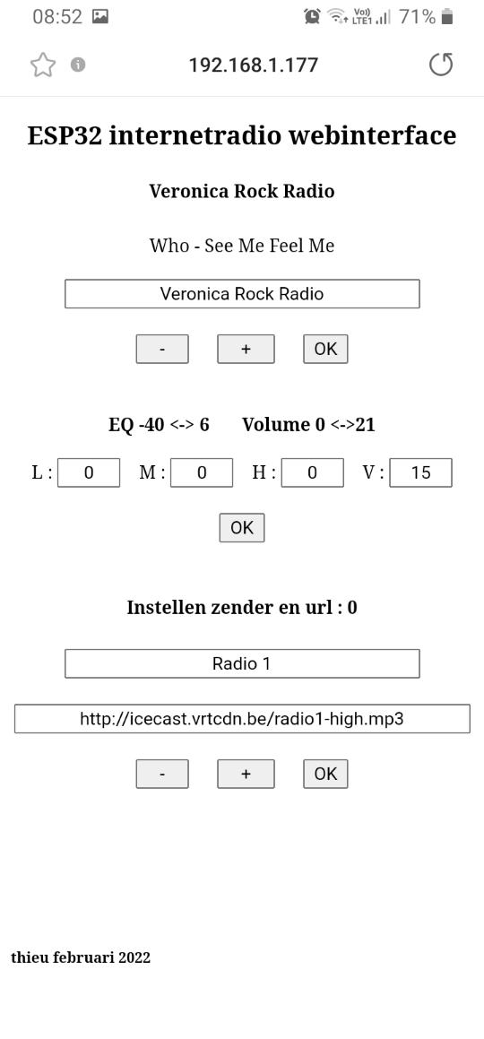 ESP32 Internet Radio : for 25€ and 30 Minutes of Your Time the World in ...