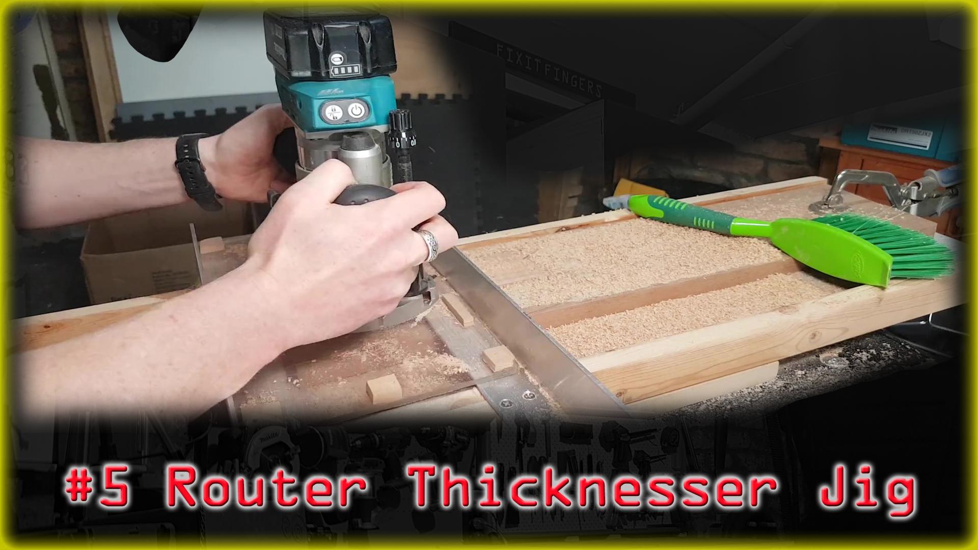 5 Simple and Essential Power Tool Woodworking Jigs : 6 Steps (with ...