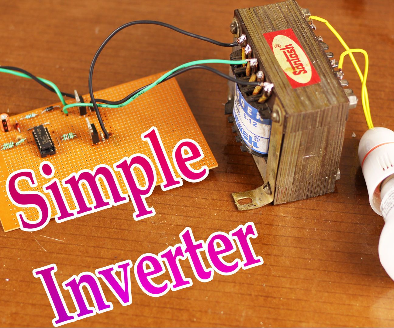 100W Inverter Circuit : 8 Steps - Instructables
