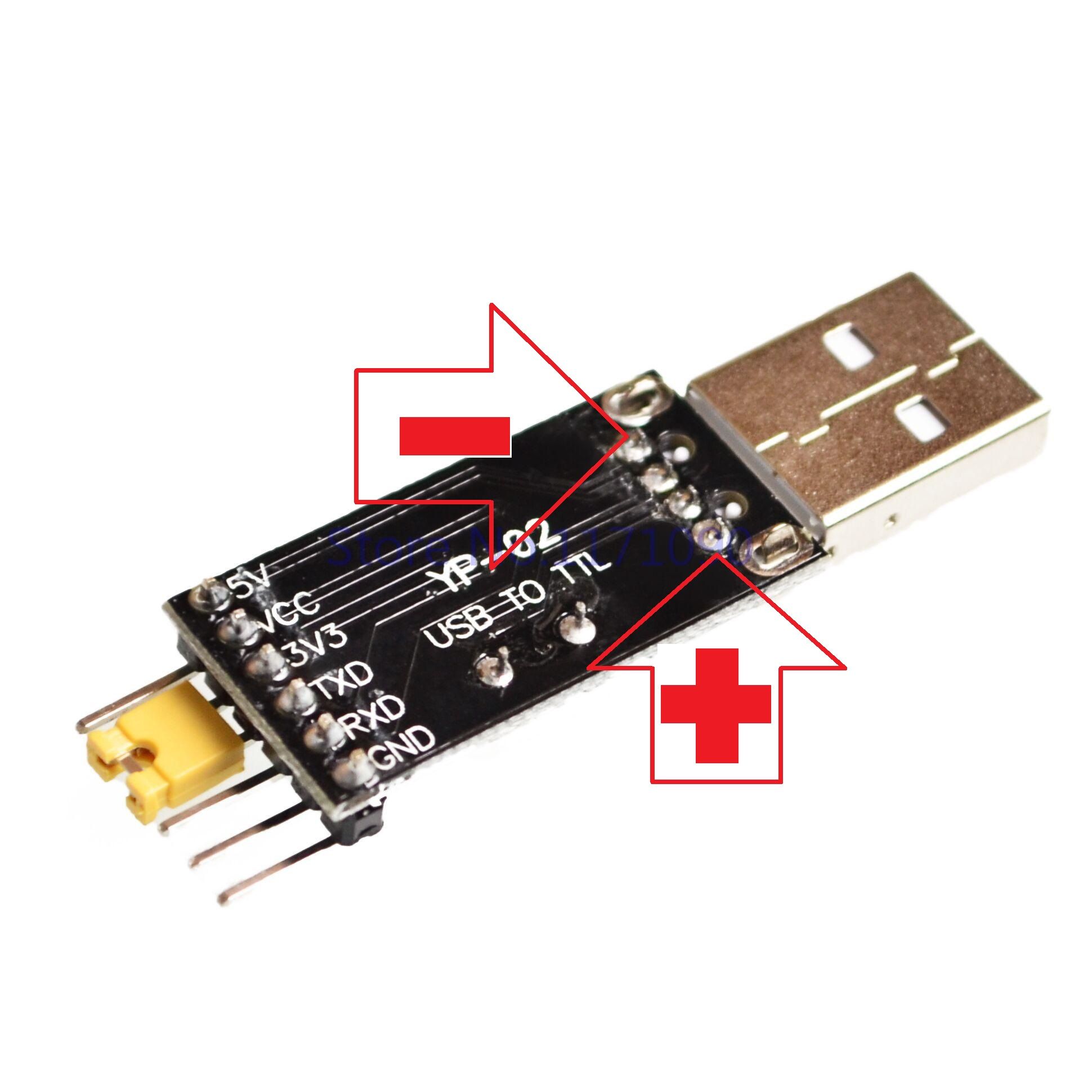 $1 USB to UART-serial Flashing Device (dongle) With 3.3 V Power Supply ...