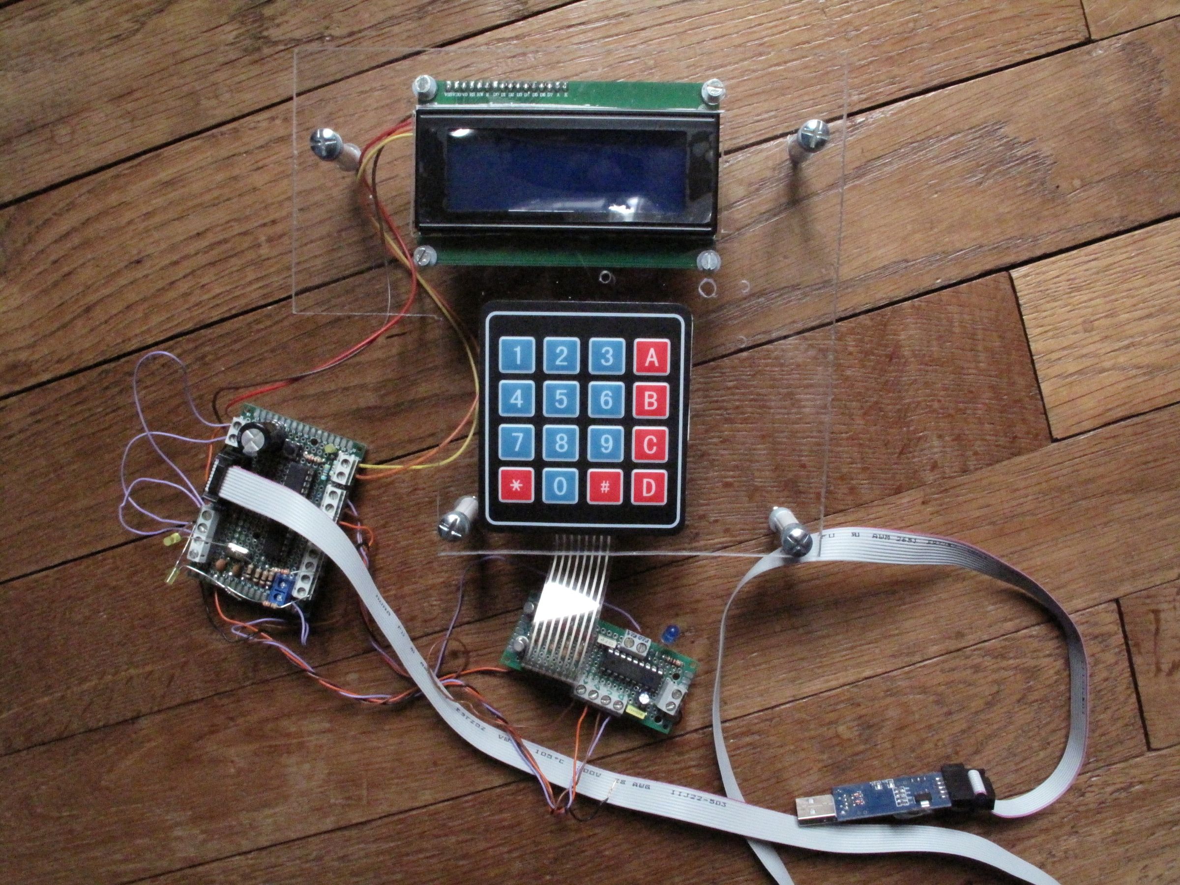 Example of Locker With Arduino Matrix Keypad 4x4 : 6 Steps - Instructables