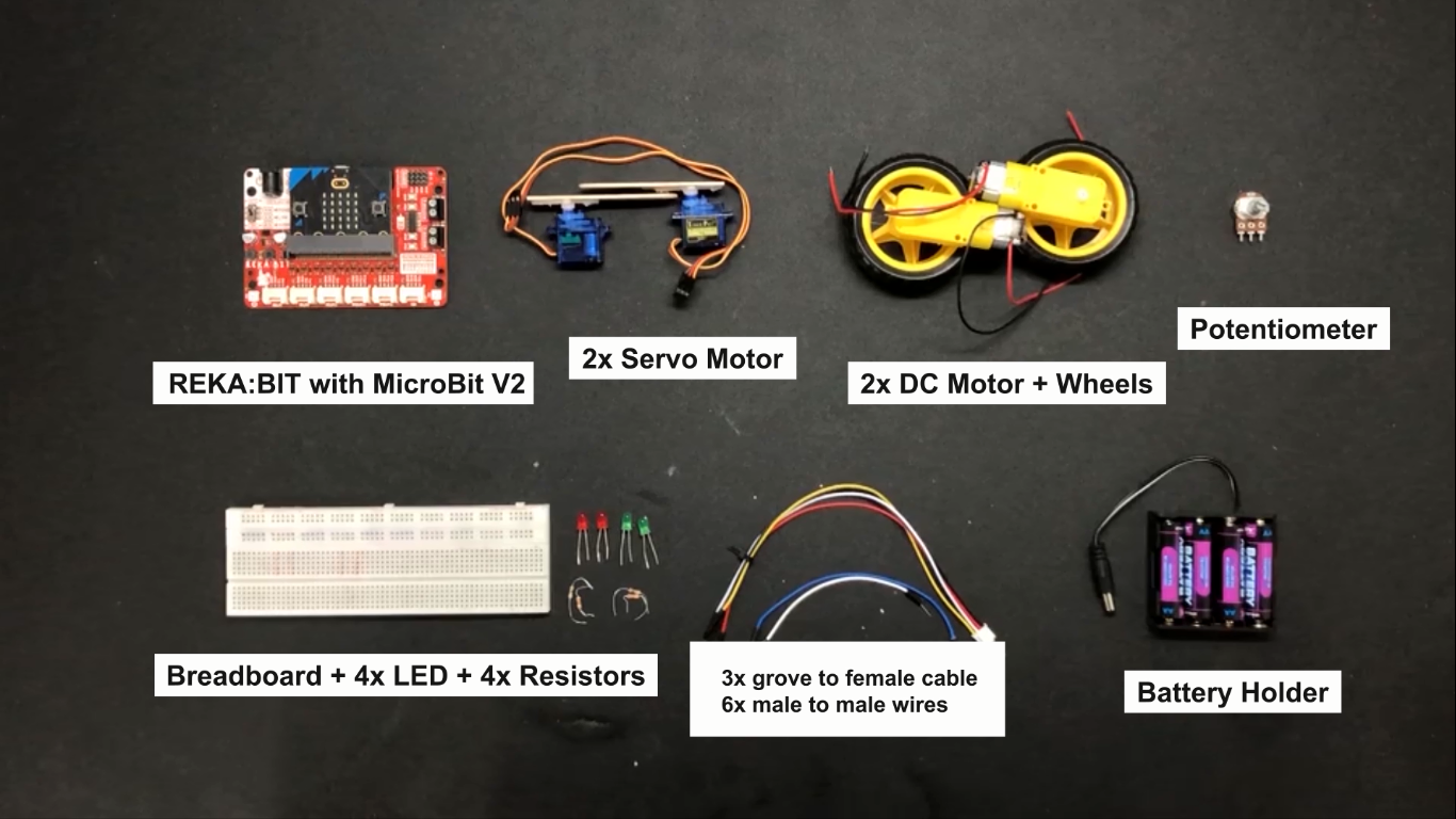 DIY Interactive Robot Using REKA:BIT With Micro:bit : 6 Steps ...
