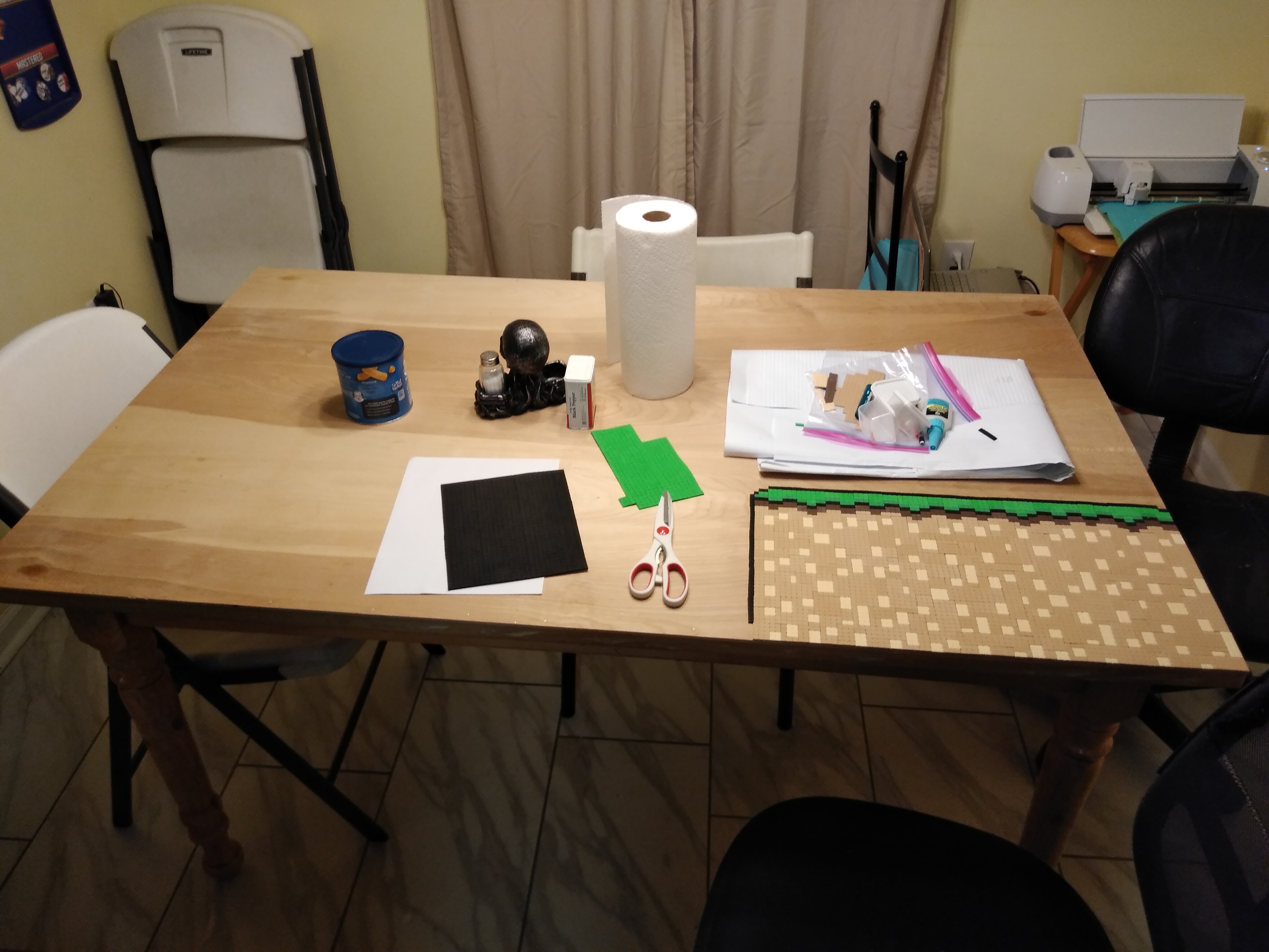 Mario Mosaic Tabletop : 10 Steps (with Pictures) - Instructables