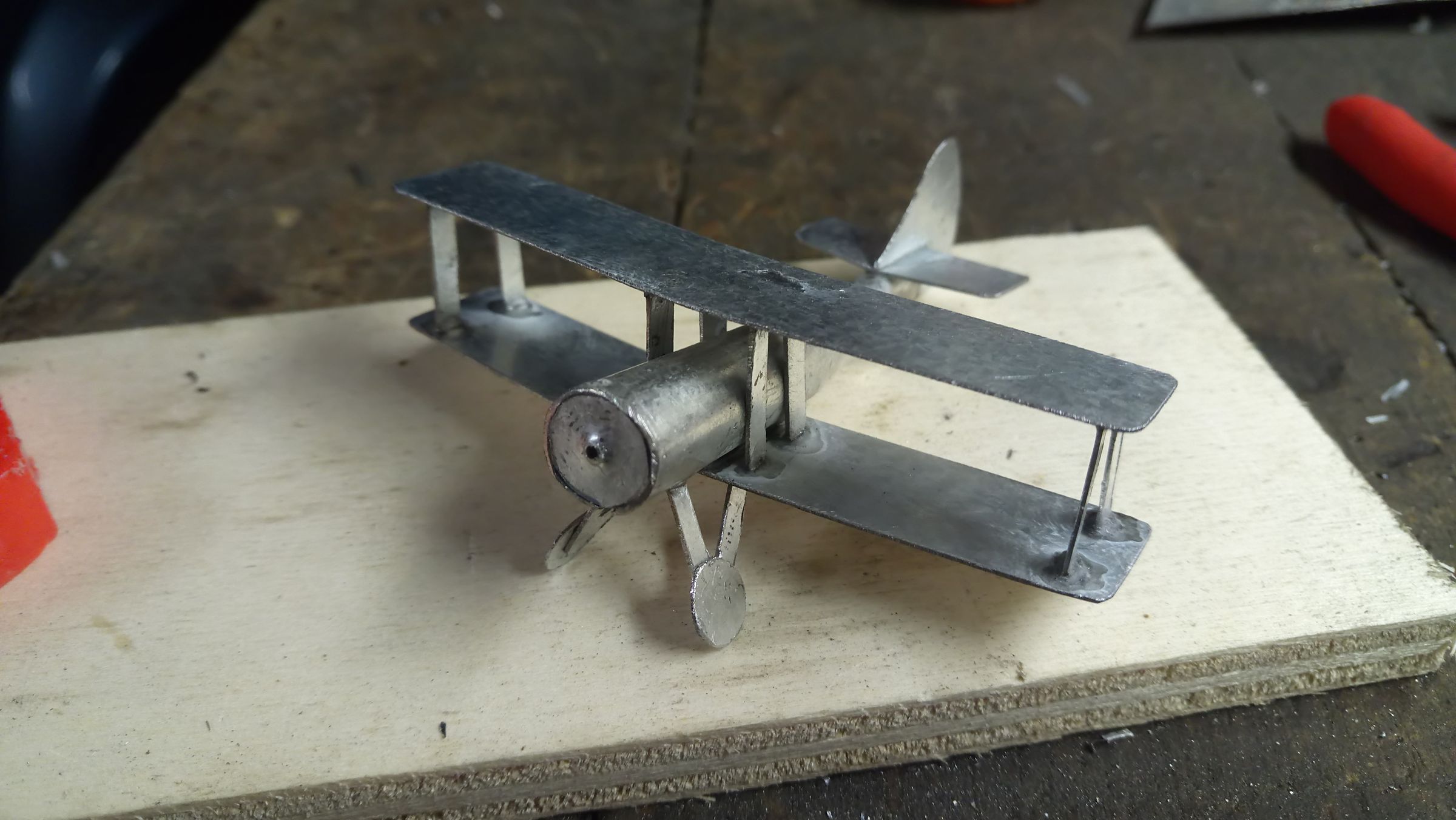 A Tiny Metal Biplane : 11 Steps (with Pictures) - Instructables