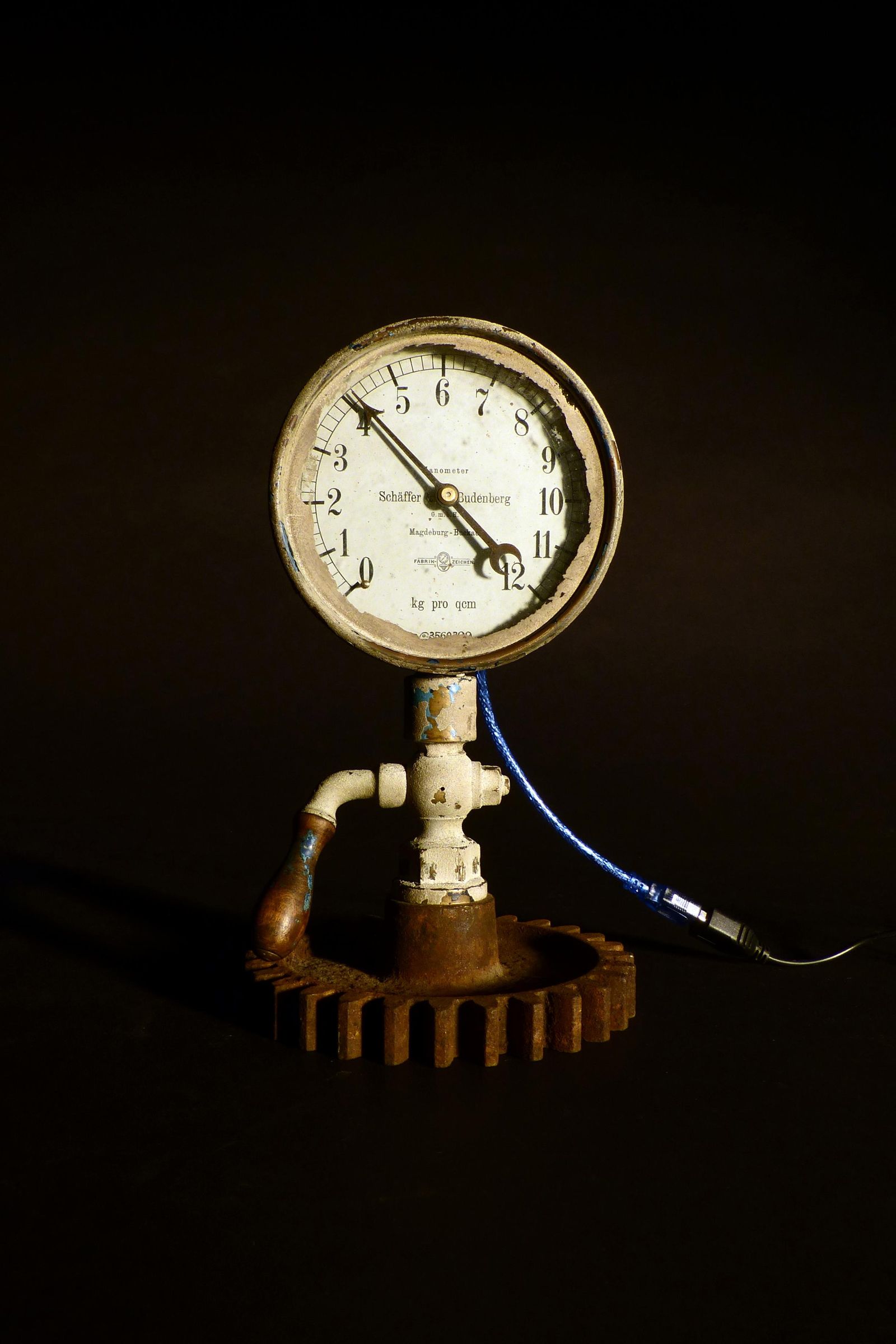 Manometer Clock (controlled by Arduino) : 9 Steps (with Pictures ...